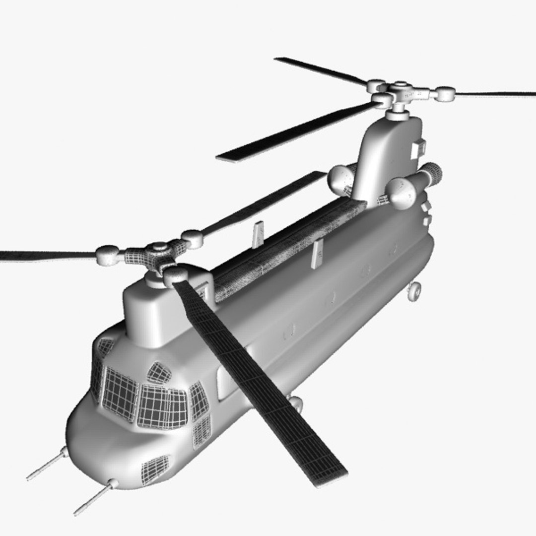 3d Transport Helicopter