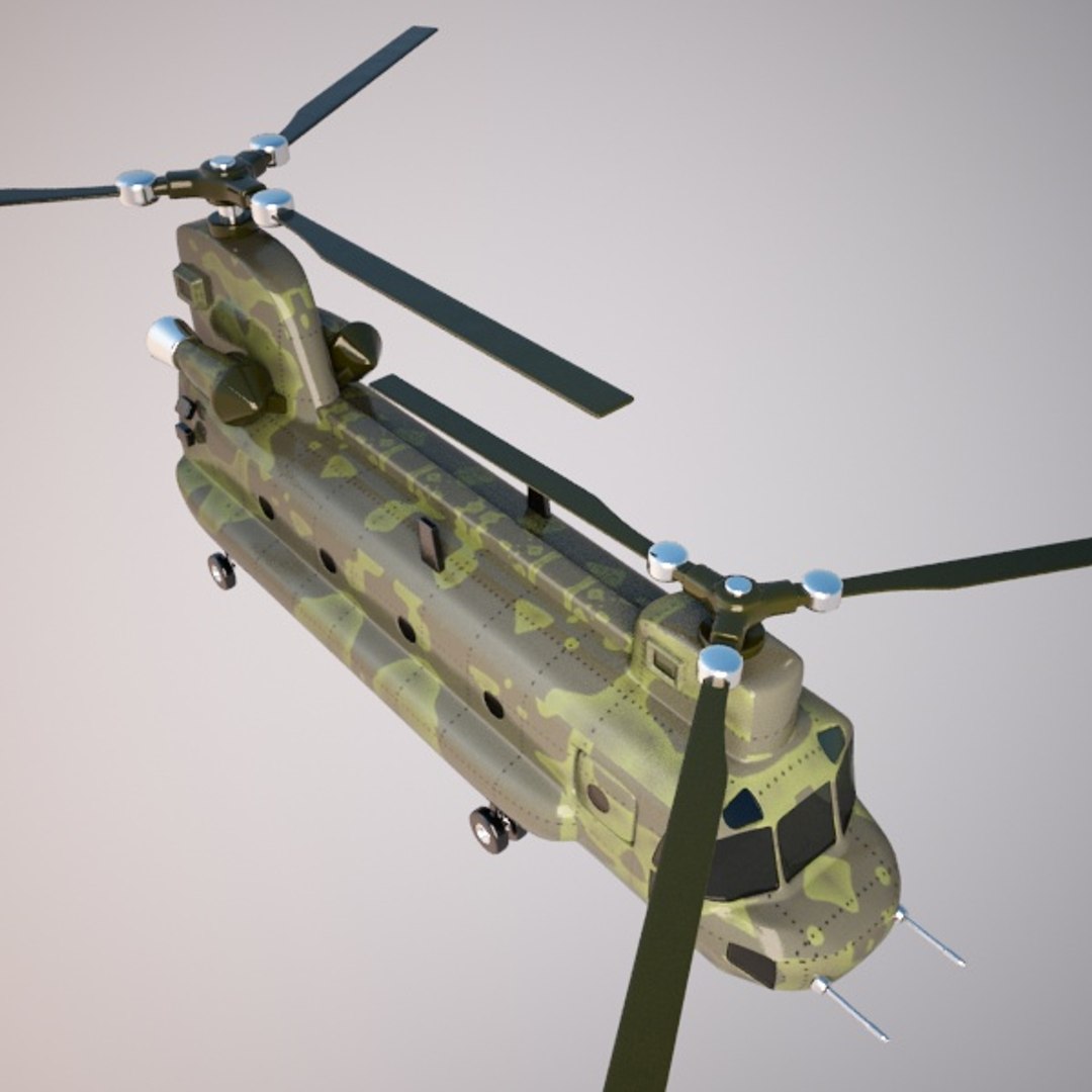 3d Transport Helicopter