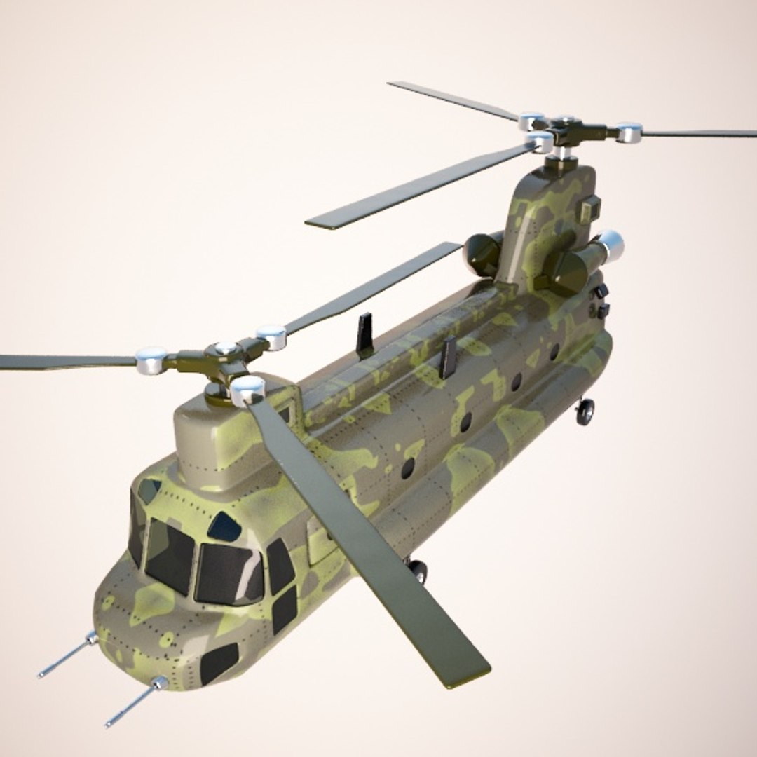3d Transport Helicopter