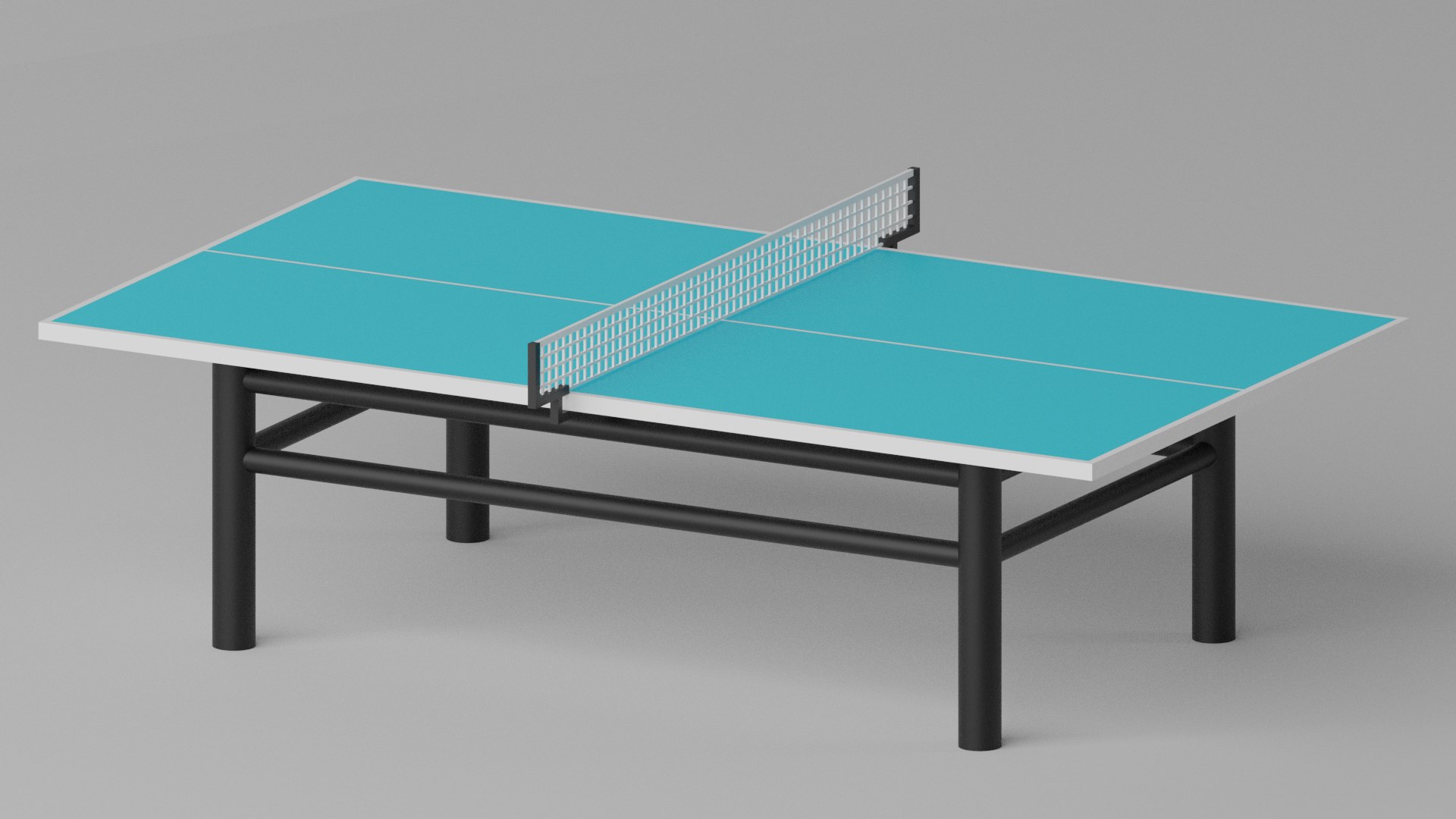 3D Cartoon Table Tennis Ping Pong - TurboSquid 2233457