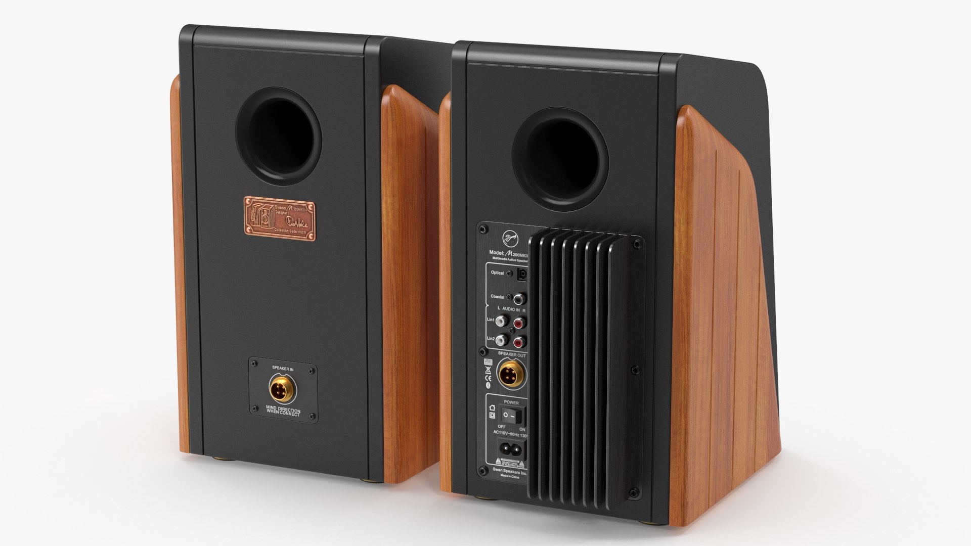 Swan M200 Multimedia Speaker 3D - TurboSquid 2293377