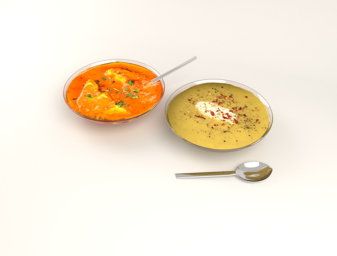 Soup 3D Model - TurboSquid 1522873