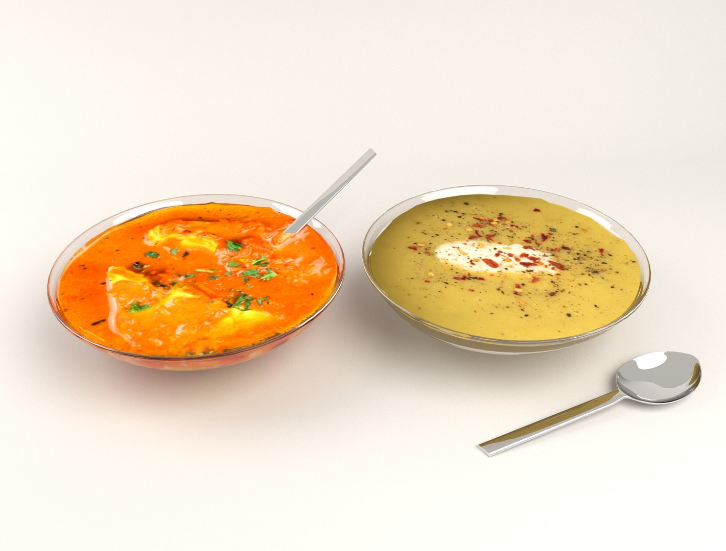 Soup 3D Model - TurboSquid 1522873