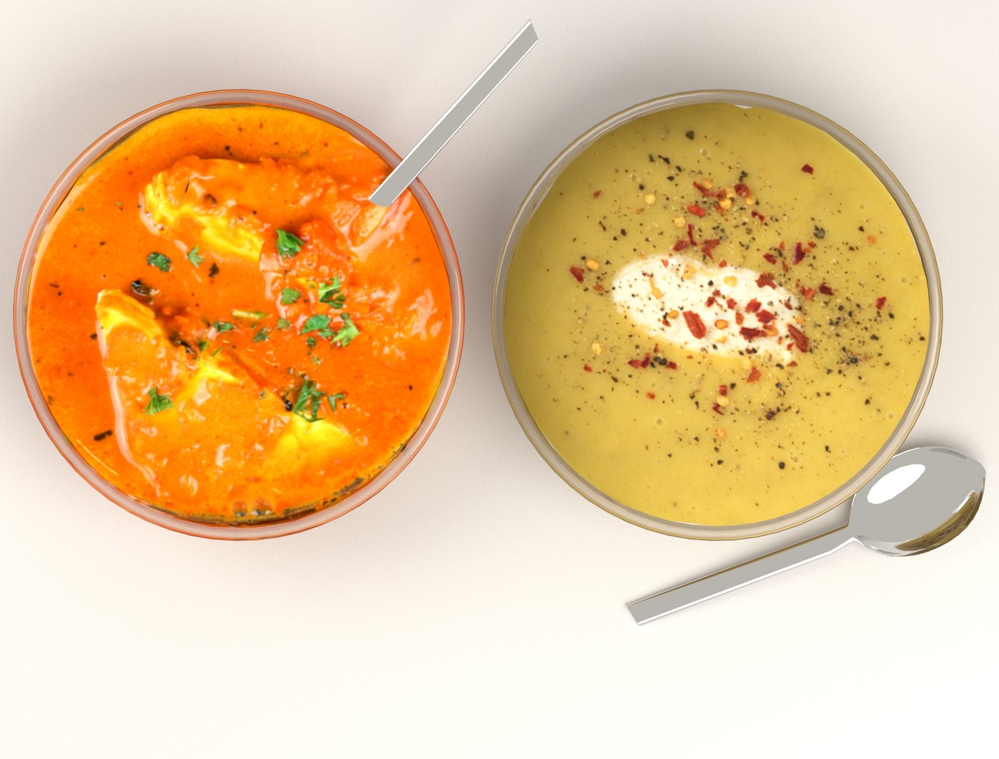 Soup 3D Model - TurboSquid 1522873