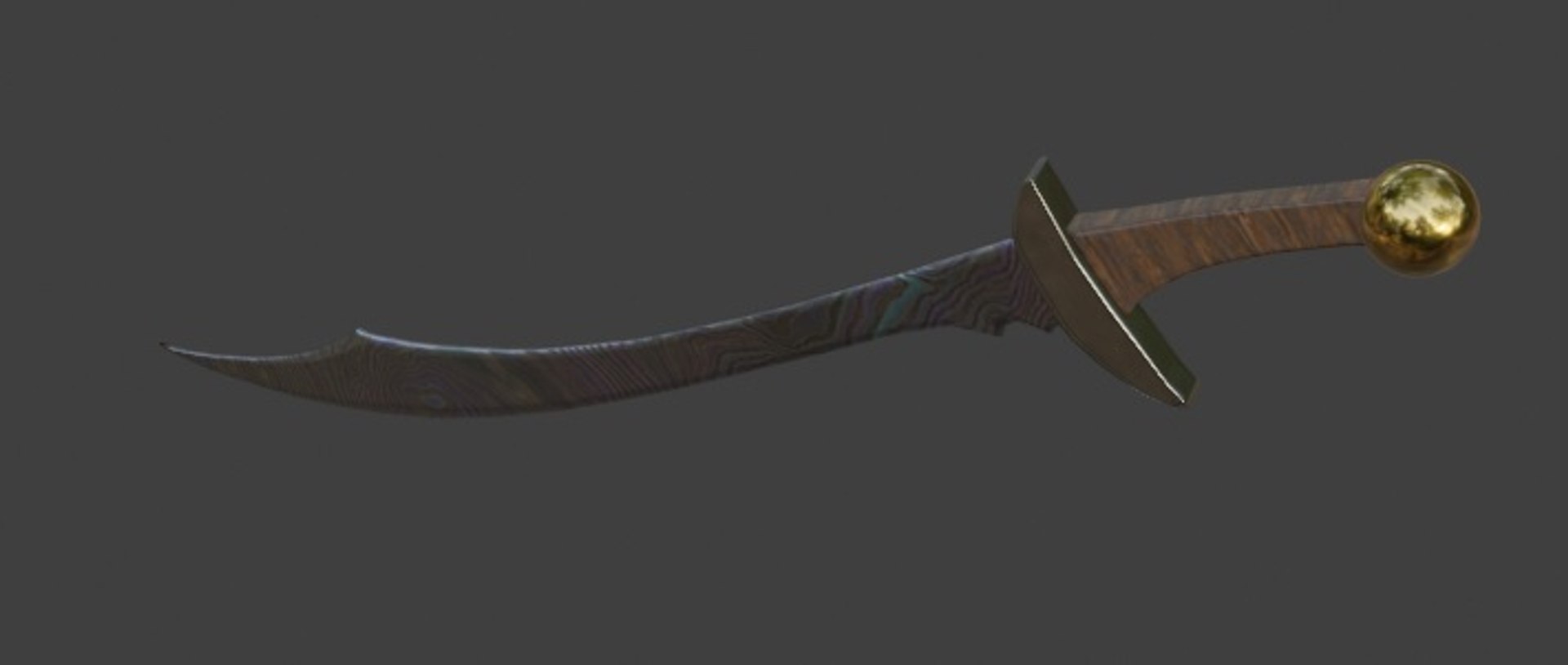 Espada cimitarra 3D model - TurboSquid 1563840