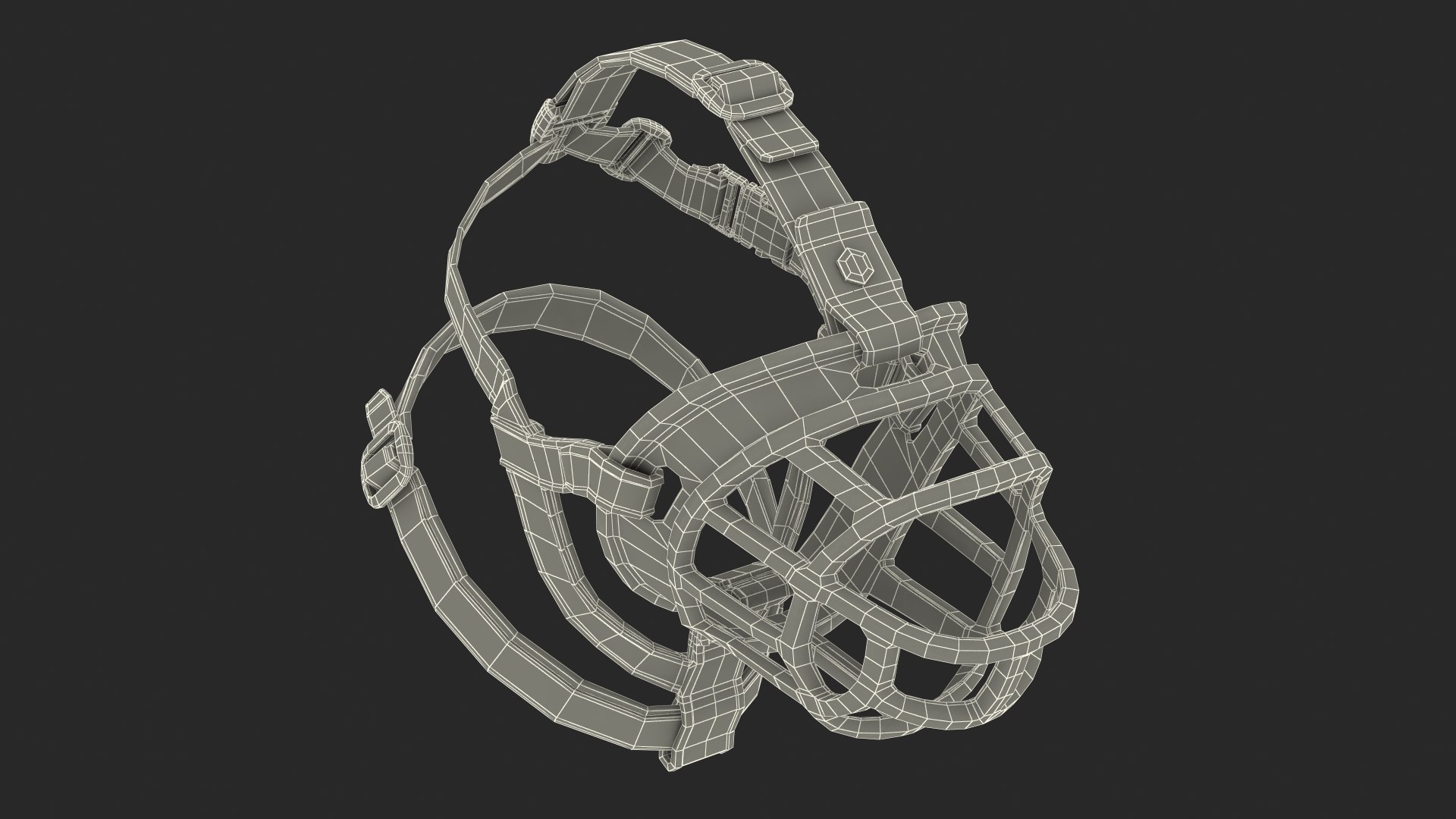 Baskerville Muzzle For Xoloitzcuintli 3D - TurboSquid 2284092