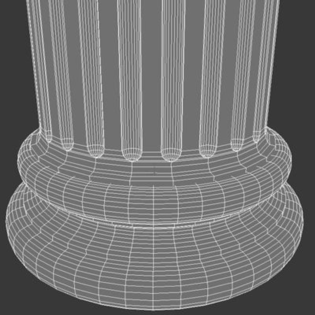 Corinthian Column 3d Max