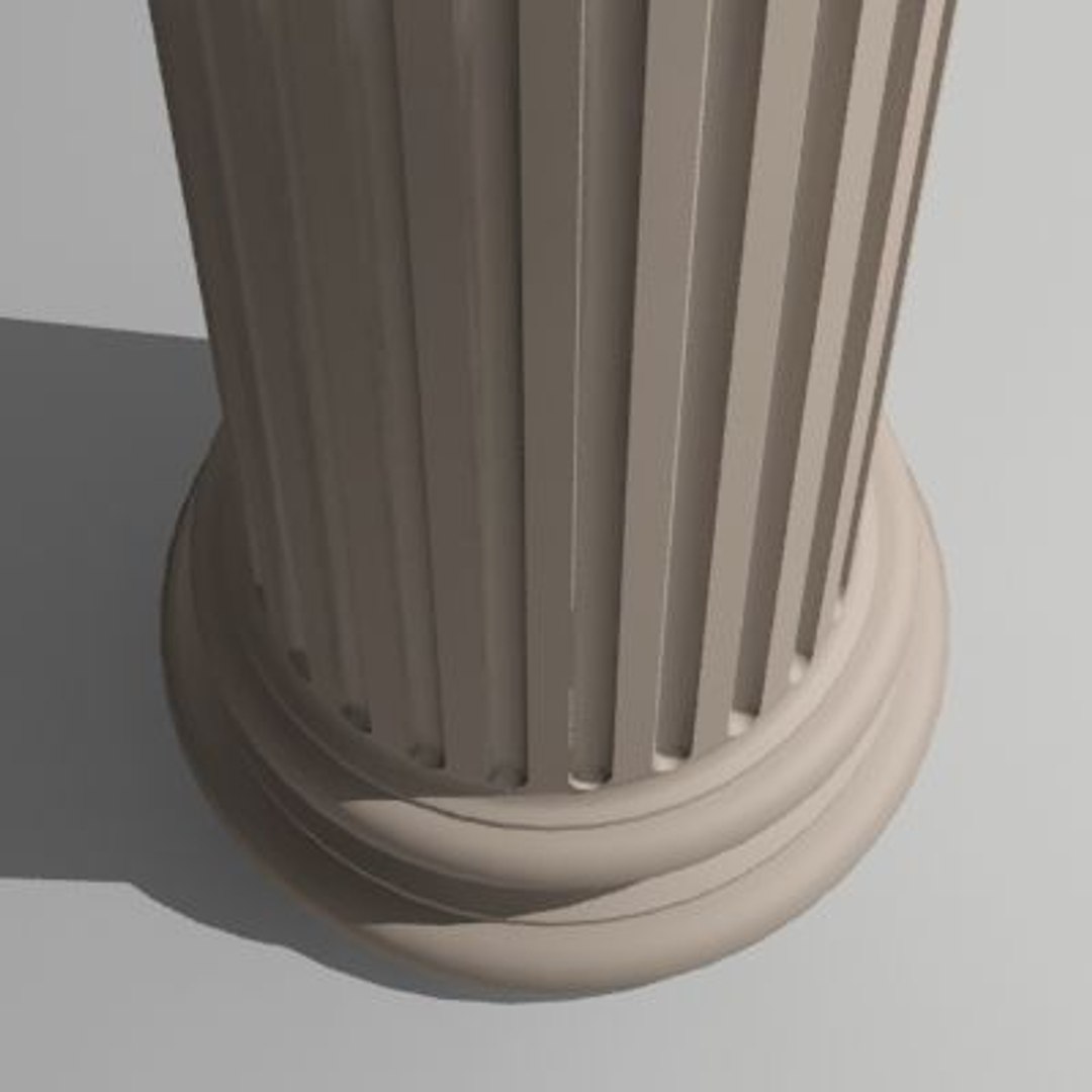 Corinthian Column 3d Max