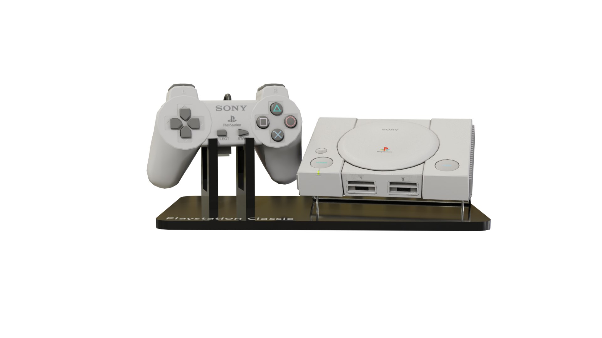 PlayStation Classic Mini 3D Model - TurboSquid 2249220