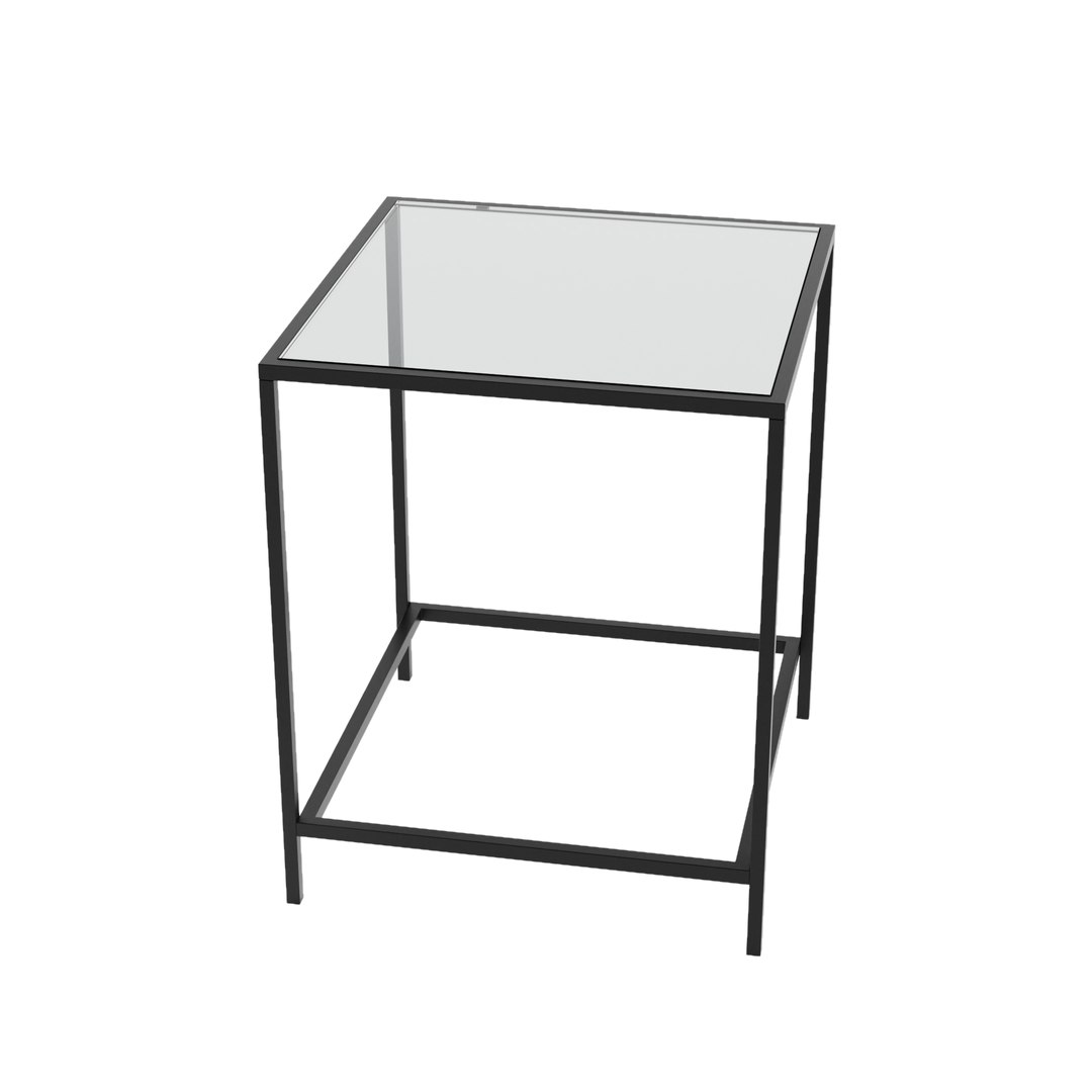 Square Glass Table 3d Model Turbosquid 2207831