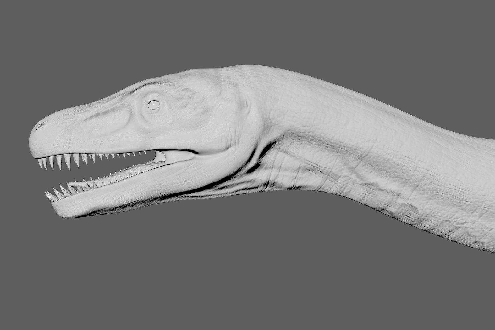 Bishanopliosaurus Dinosaur Jurassic Animal 3D Model - TurboSquid 2337630