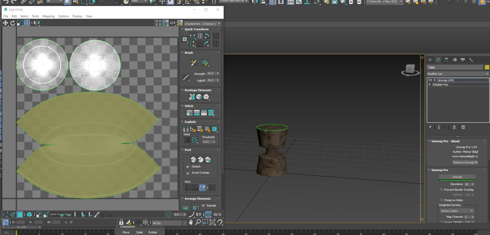 3D Accent Table - TurboSquid 2362724