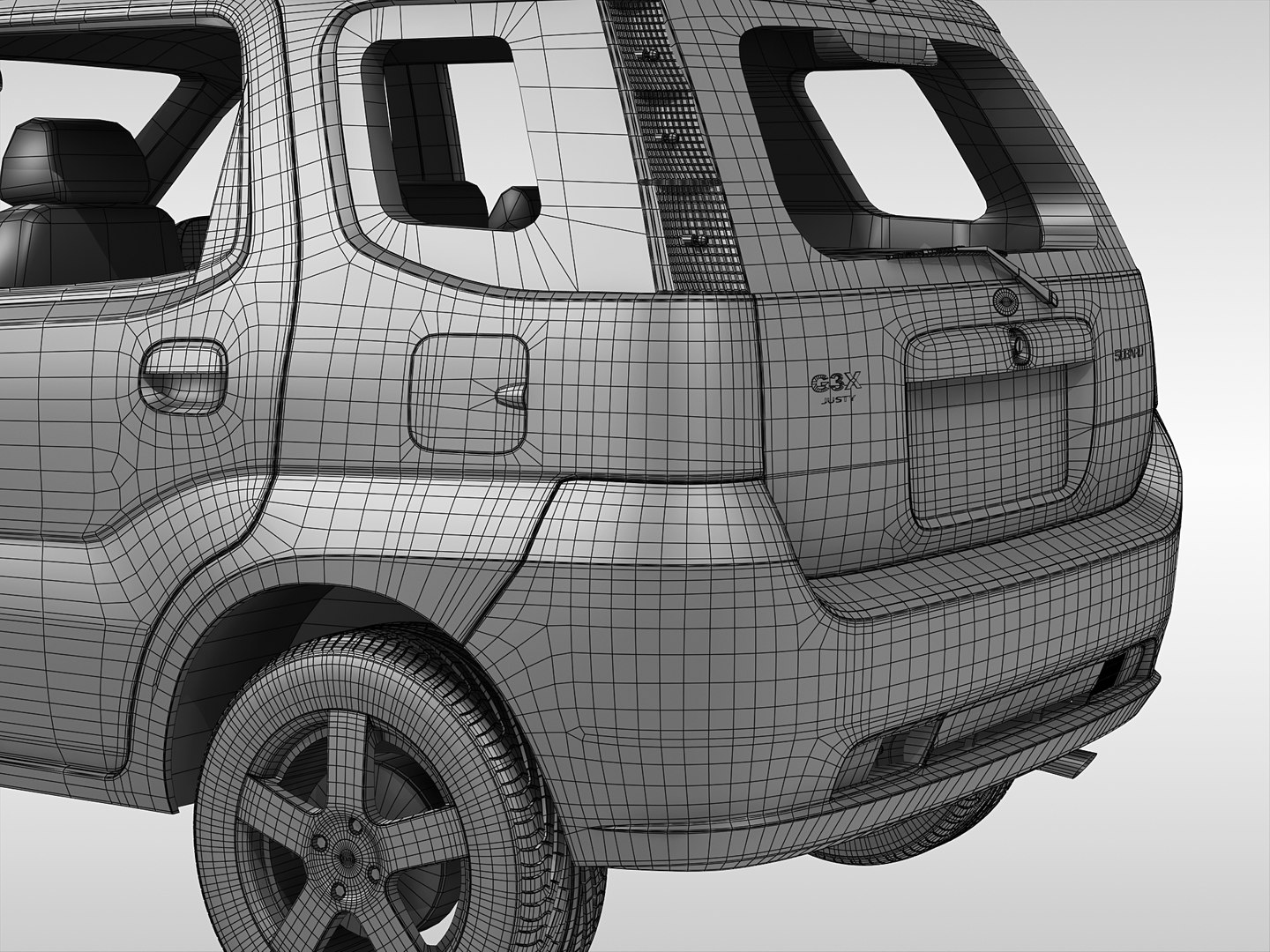 3D - subaru car - TurboSquid 1260732