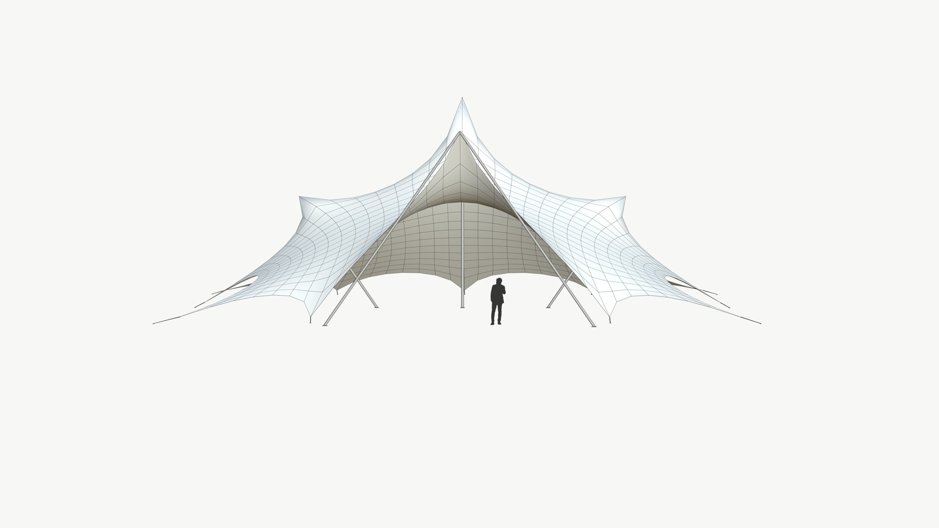 Stretch Tent Arch 3D Model - TurboSquid 2115704