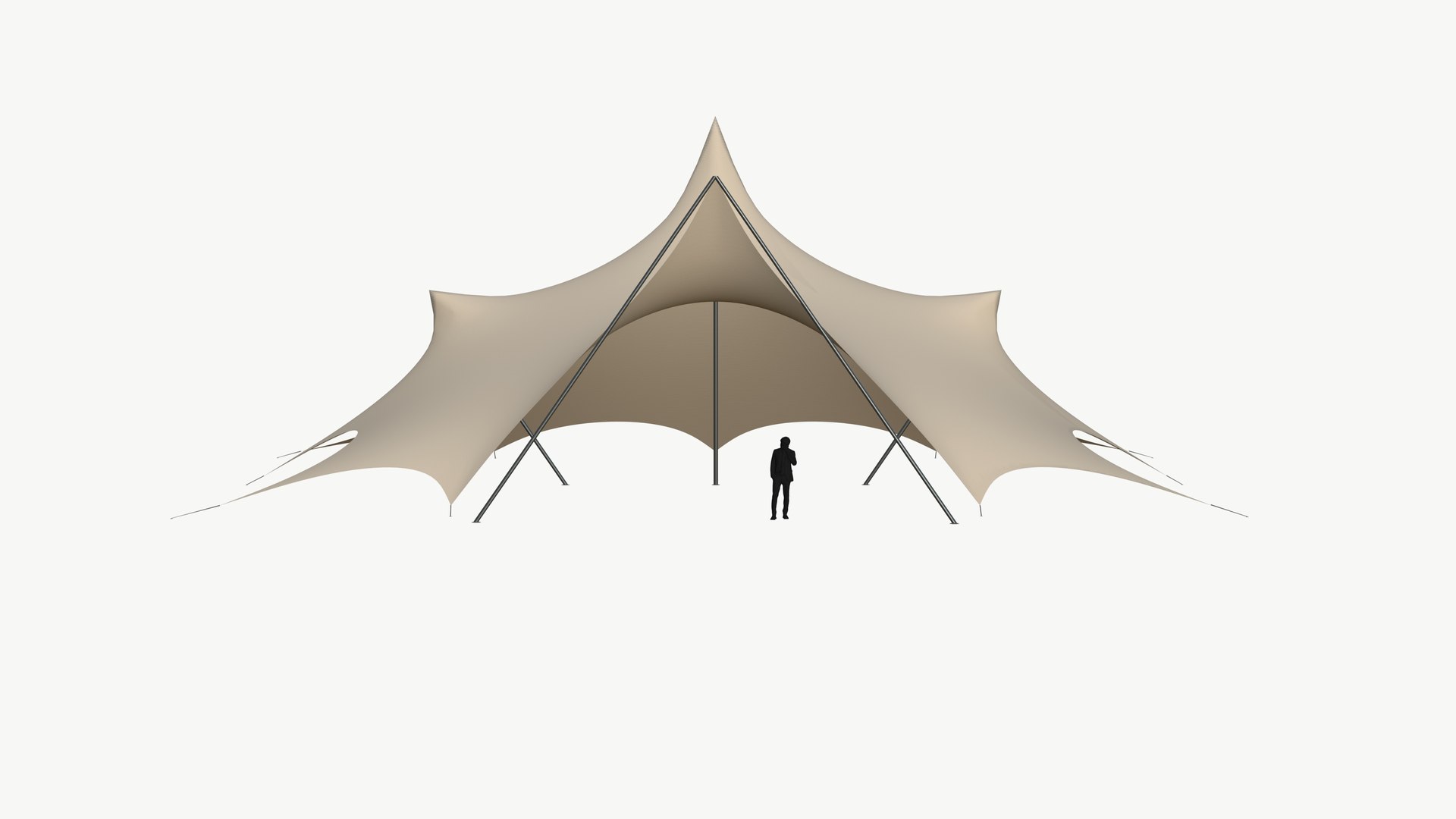 Stretch Tent Arch 3D Model - TurboSquid 2115704