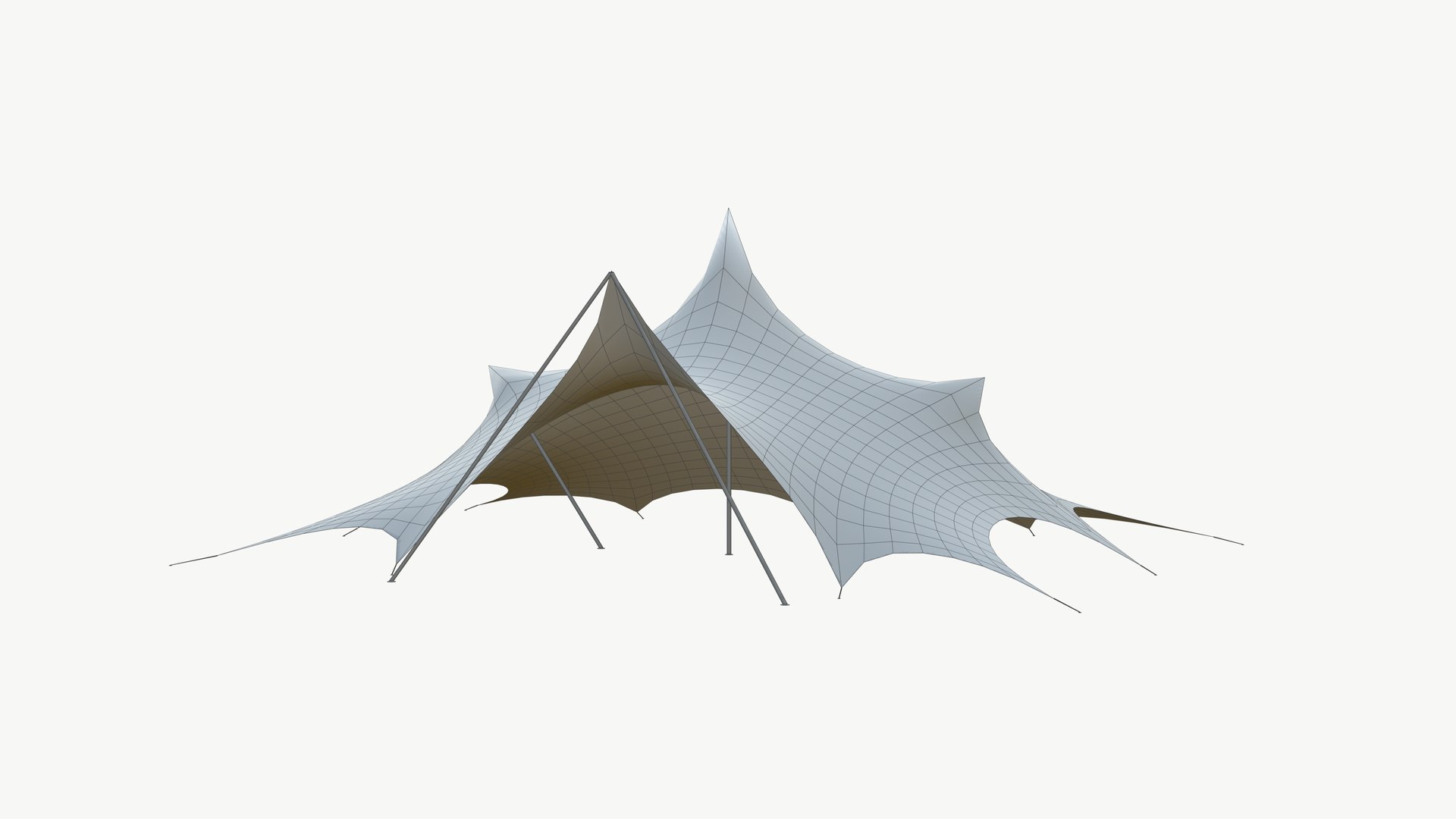 Stretch Tent Arch 3D Model - TurboSquid 2115704