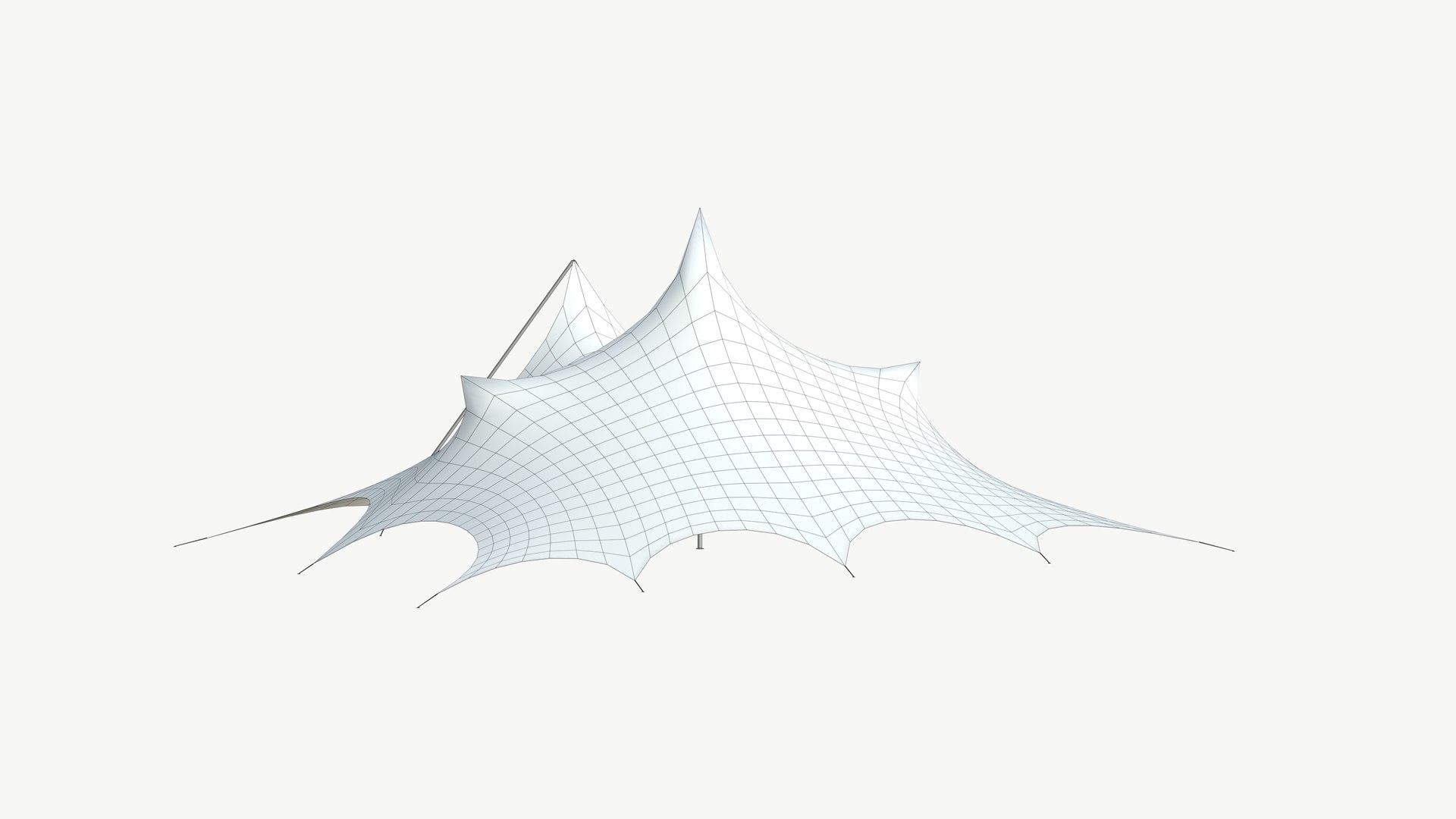 Stretch Tent Arch 3D Model - TurboSquid 2115704