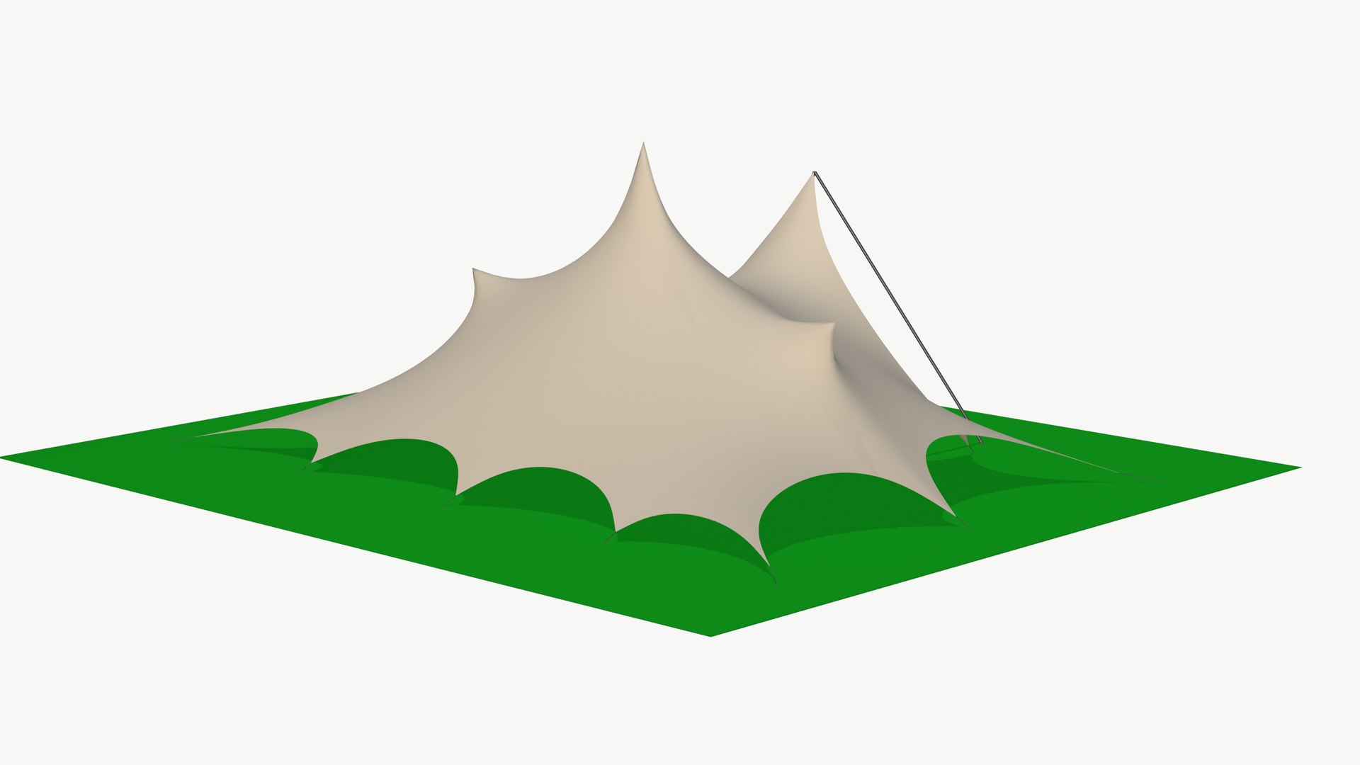 Stretch Tent Arch 3D Model - TurboSquid 2115704