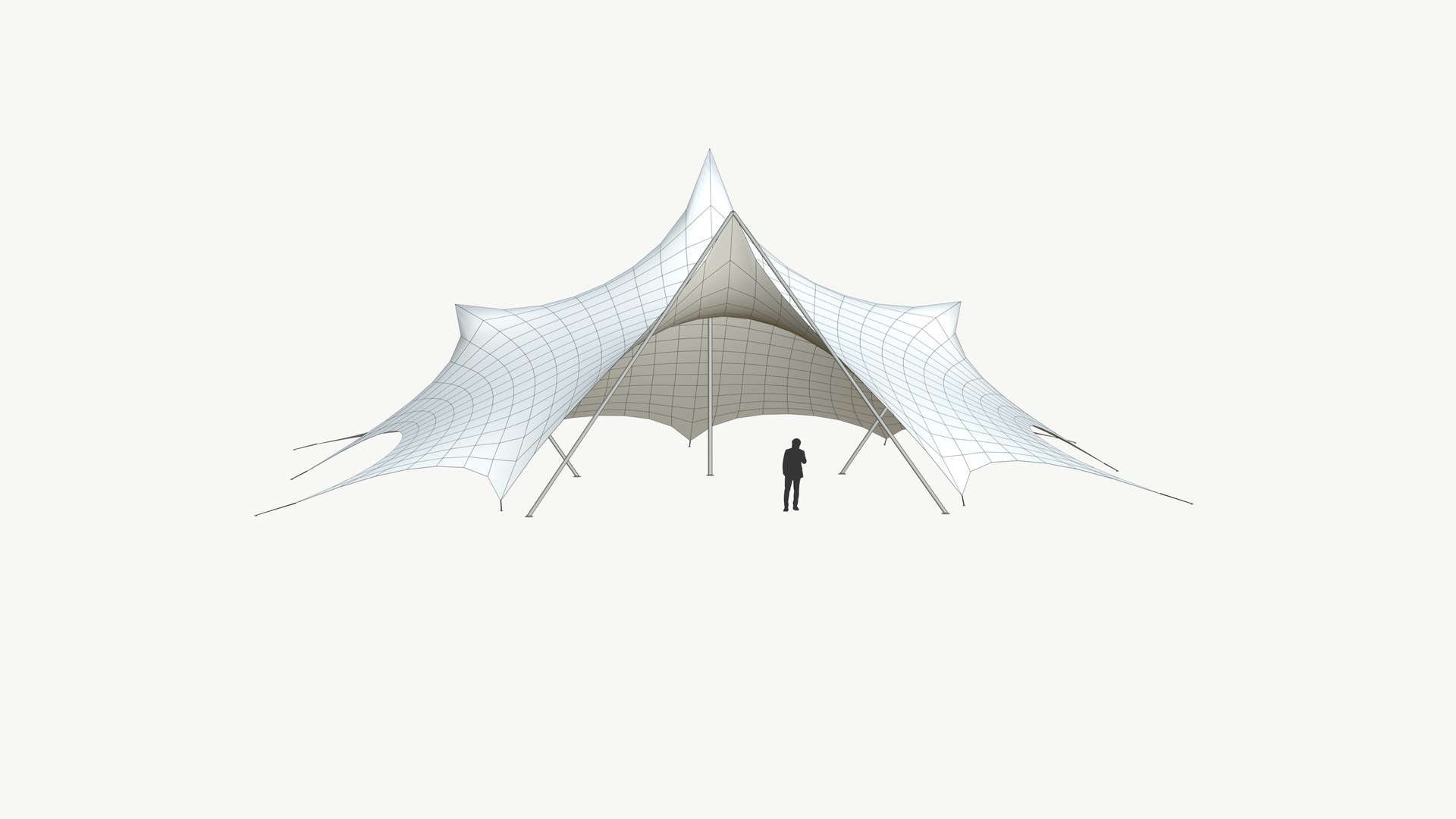 Stretch Tent Arch 3D Model - TurboSquid 2115704