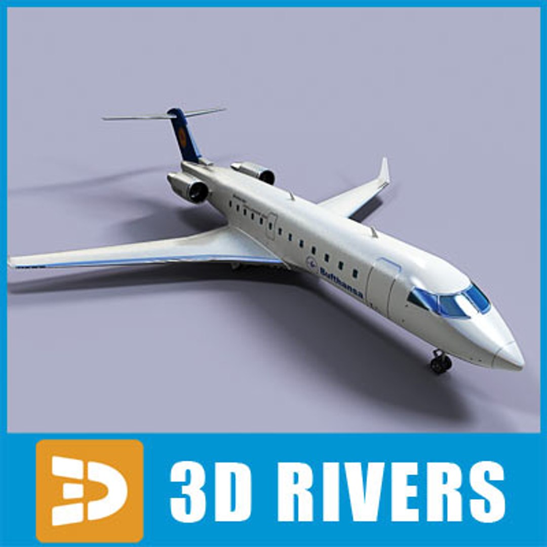 bombardier challenger 850 3d model