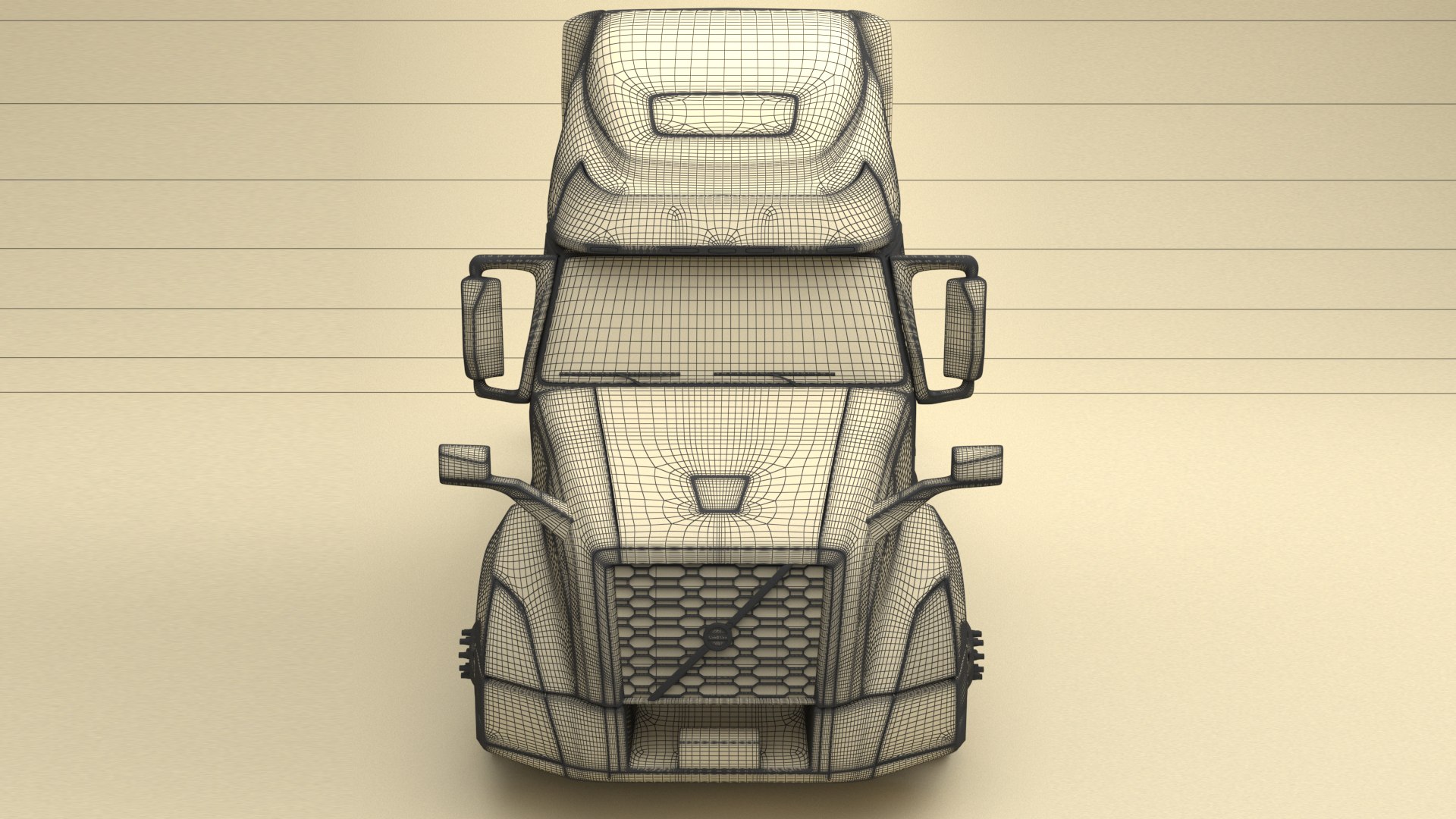 Tutorial Video Of A High Poly VOLVO VNL 760 3D Model - TurboSquid 2118230