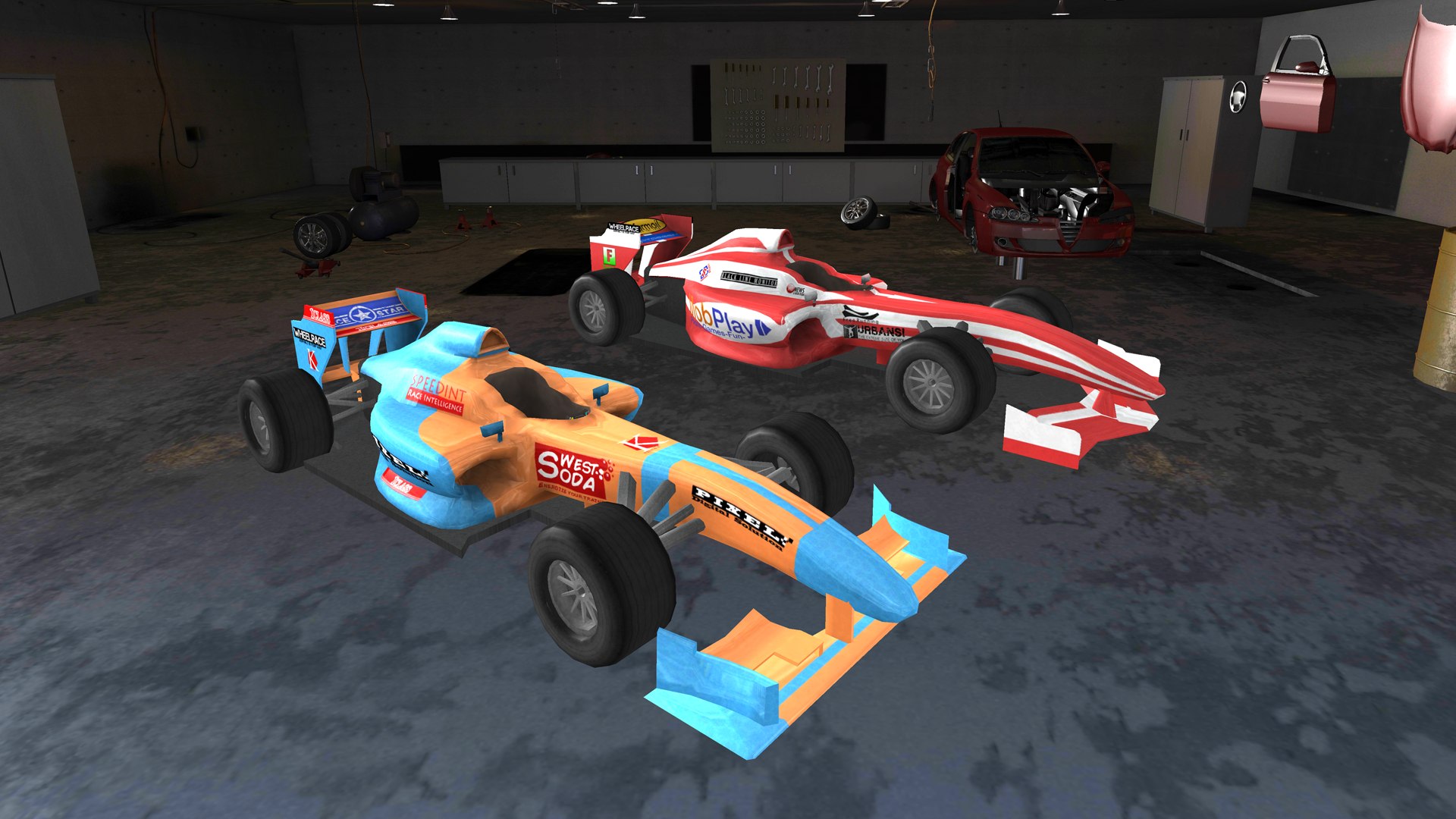 Pack formula 1 racing cars 3D model - TurboSquid 1479824