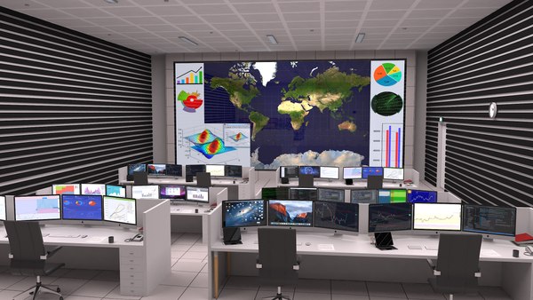 3D office room - TurboSquid 1698941