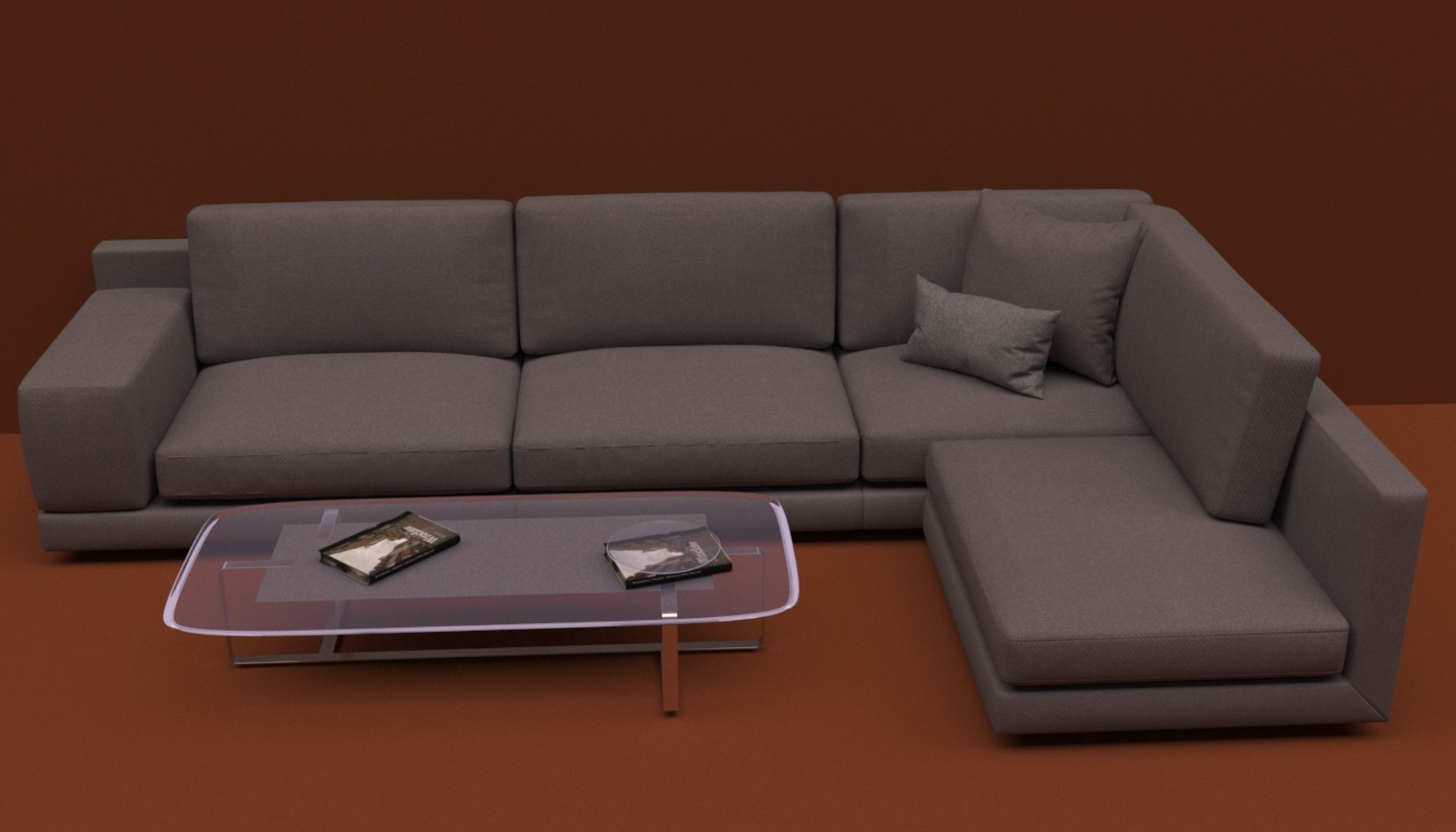 Realistic Sofa Set Model - TurboSquid 1473726