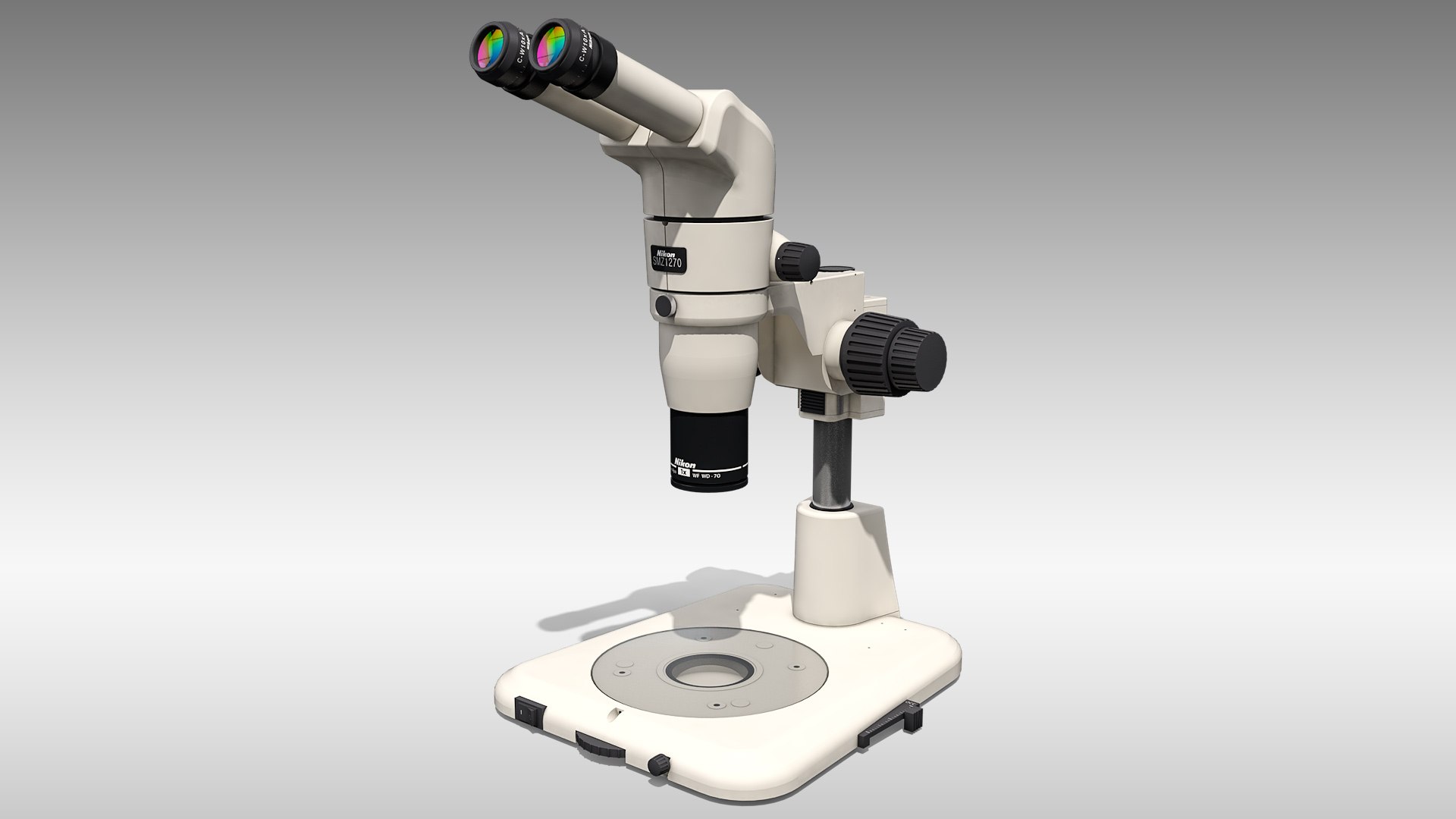 Nikon smz1270 microscope model - TurboSquid 1650402