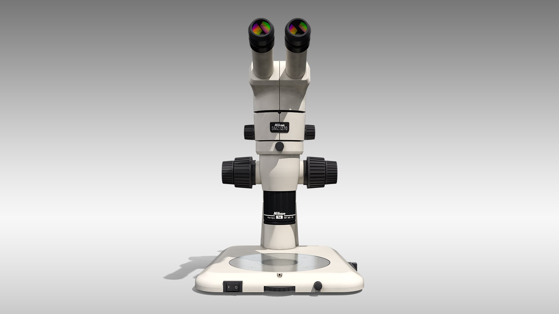 Nikon smz1270 microscope model - TurboSquid 1650402