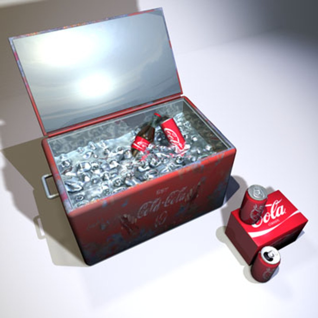 3ds max ice chest 01