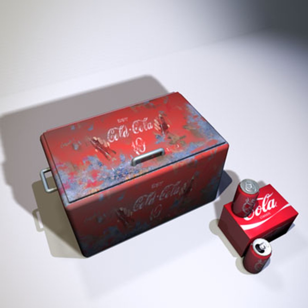 3ds max ice chest 01