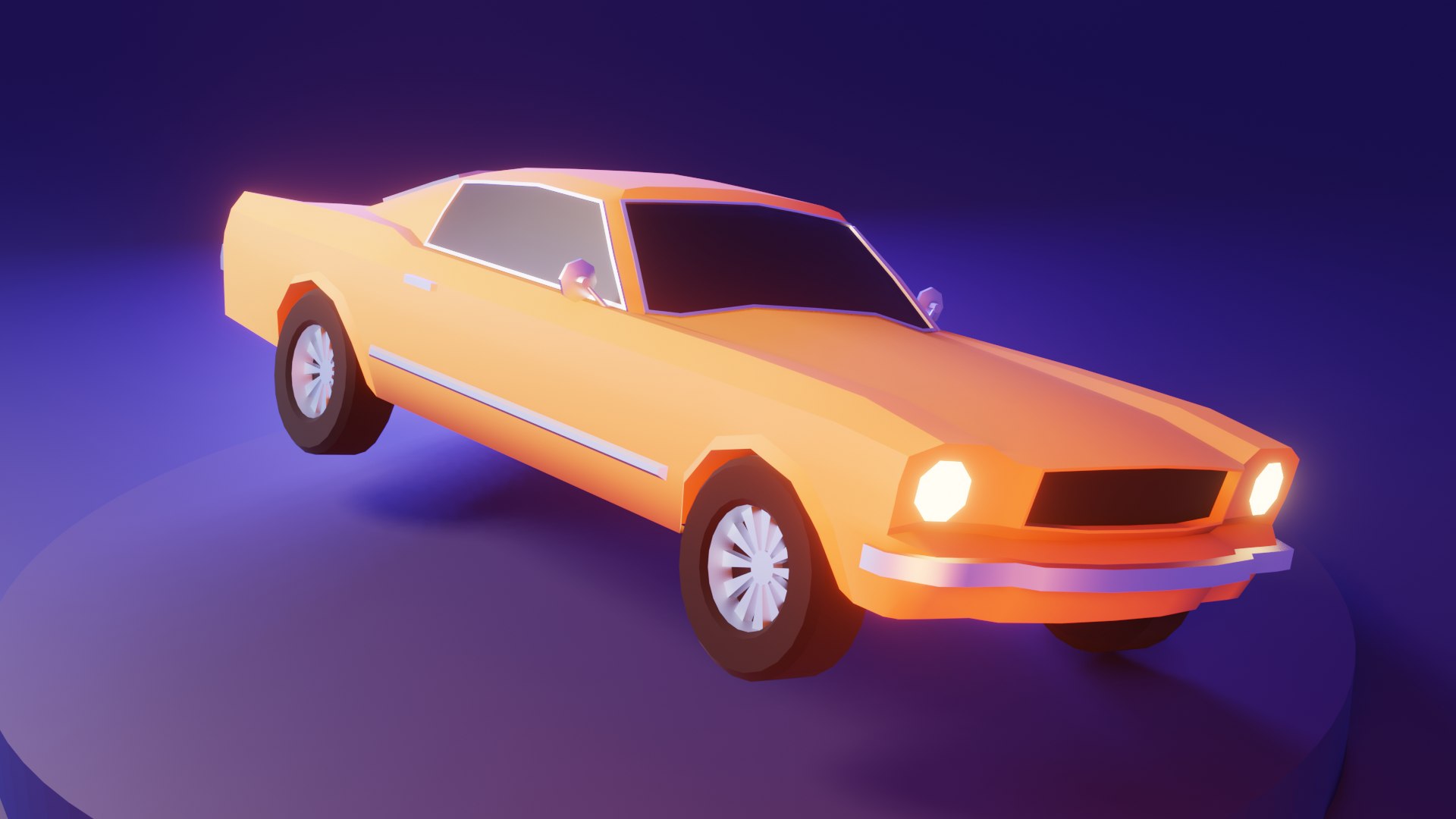 Low Poly Car 3D - TurboSquid 2032059