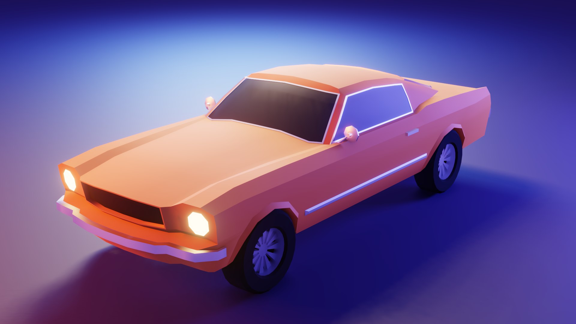 Low Poly Car 3D - TurboSquid 2032059