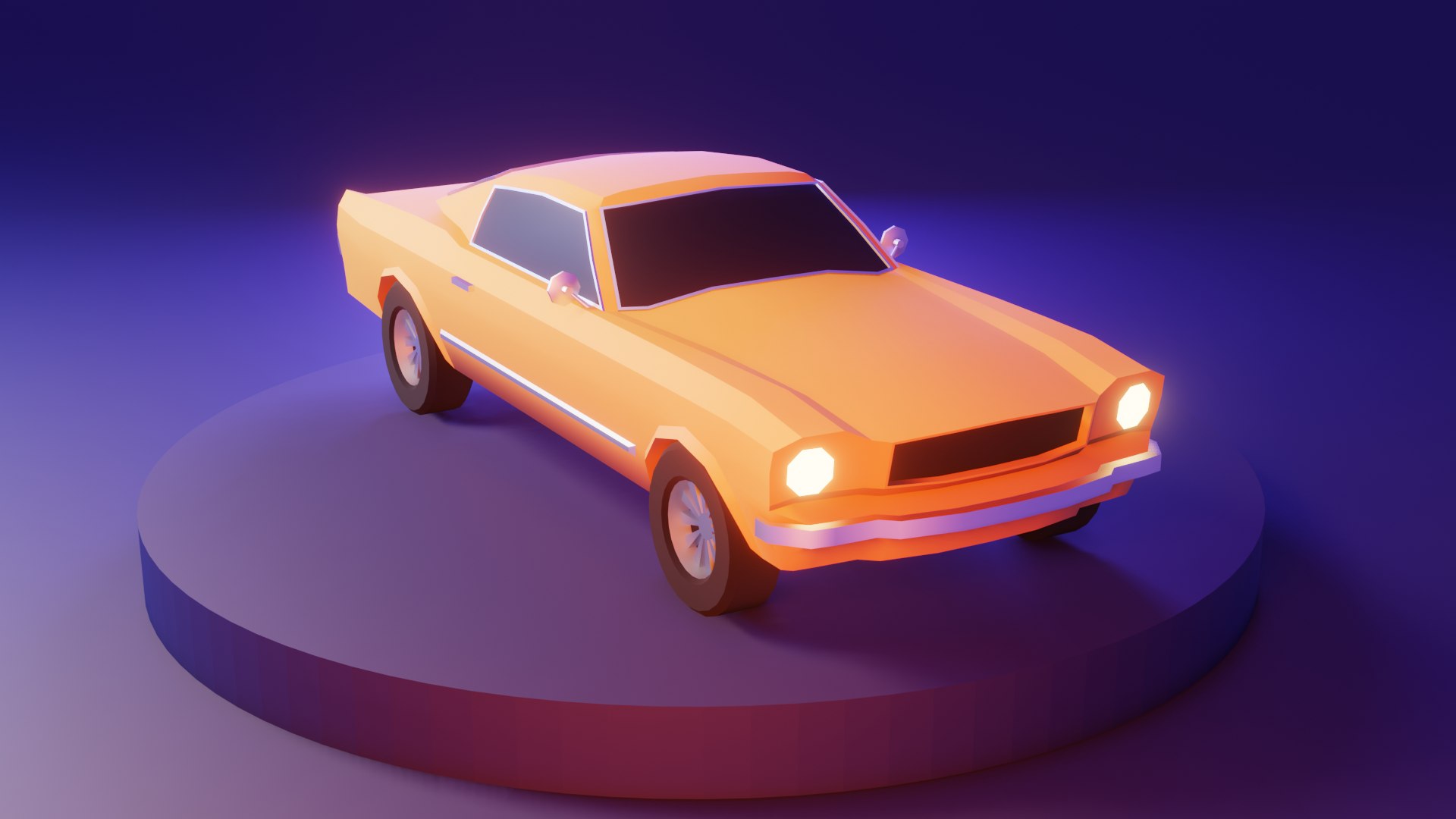 Low Poly Car 3D - TurboSquid 2032059