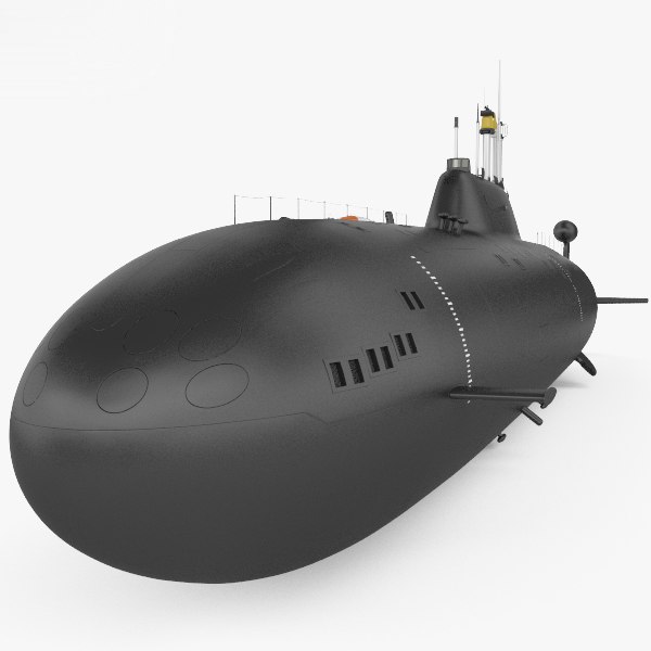 modèle 3D de Sous-marin de classe Akula - TurboSquid 1430242