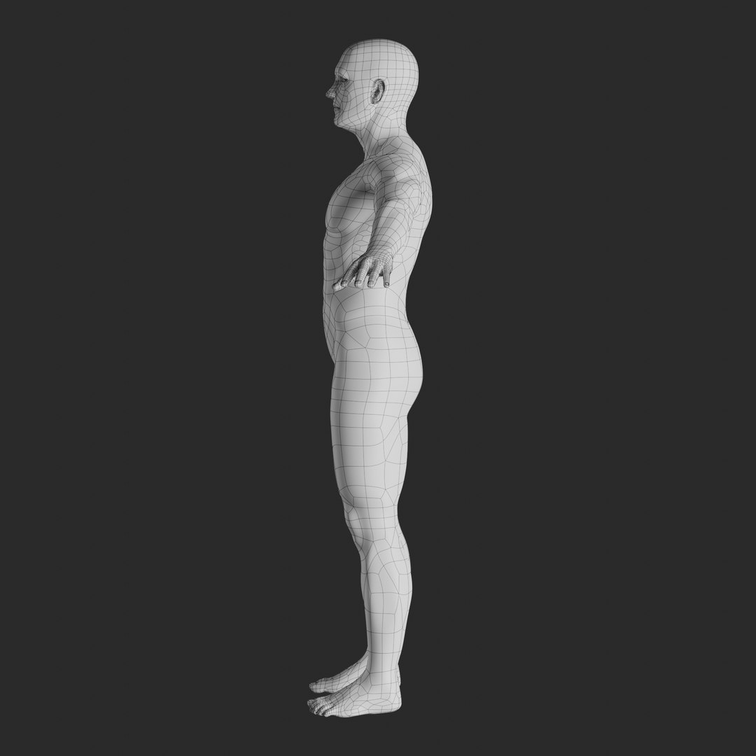 Rigged Human With Skin 3D - TurboSquid 1810432