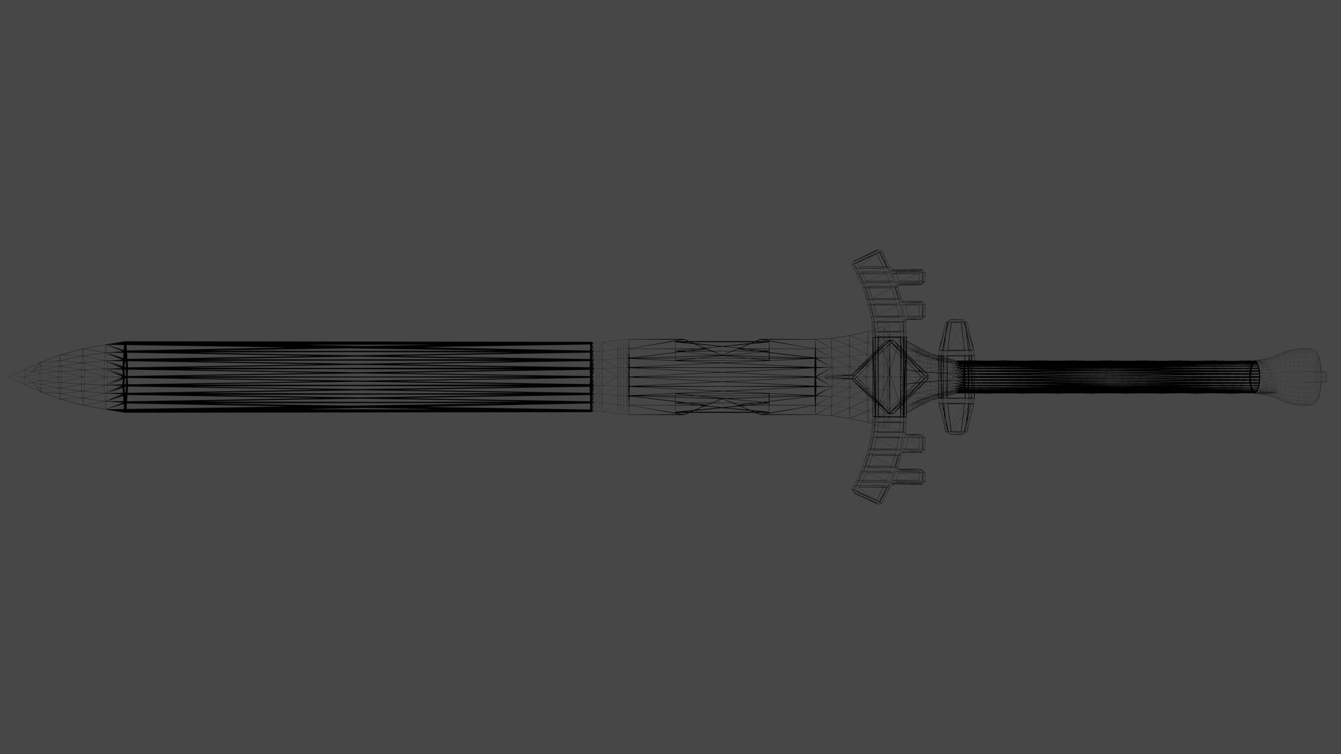 3D Fantasy Sword Model - TurboSquid 1728063