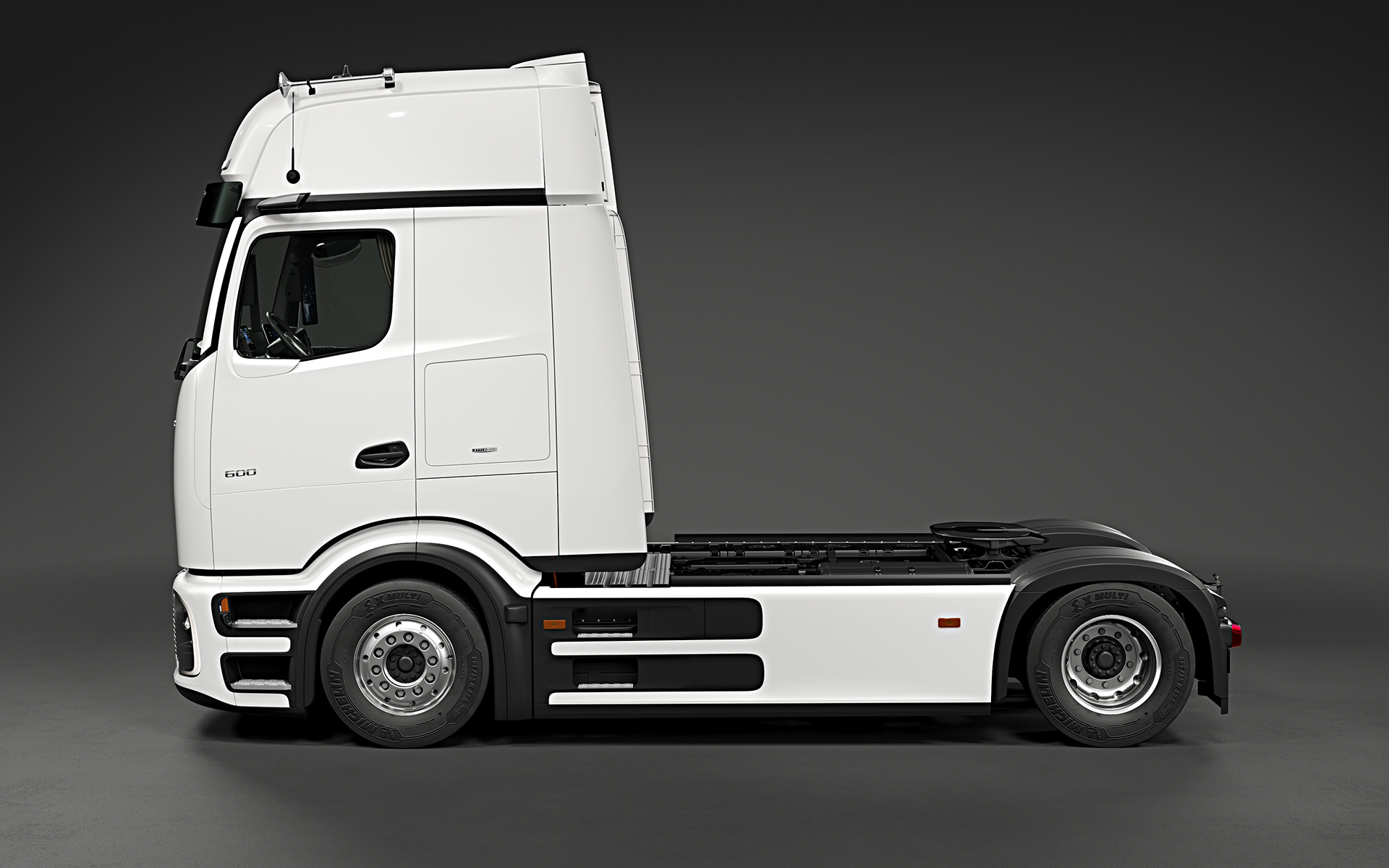 modelo 3d Mercedes-Benz eActros 600 GigaSpace 2025 - TurboSquid 2261185