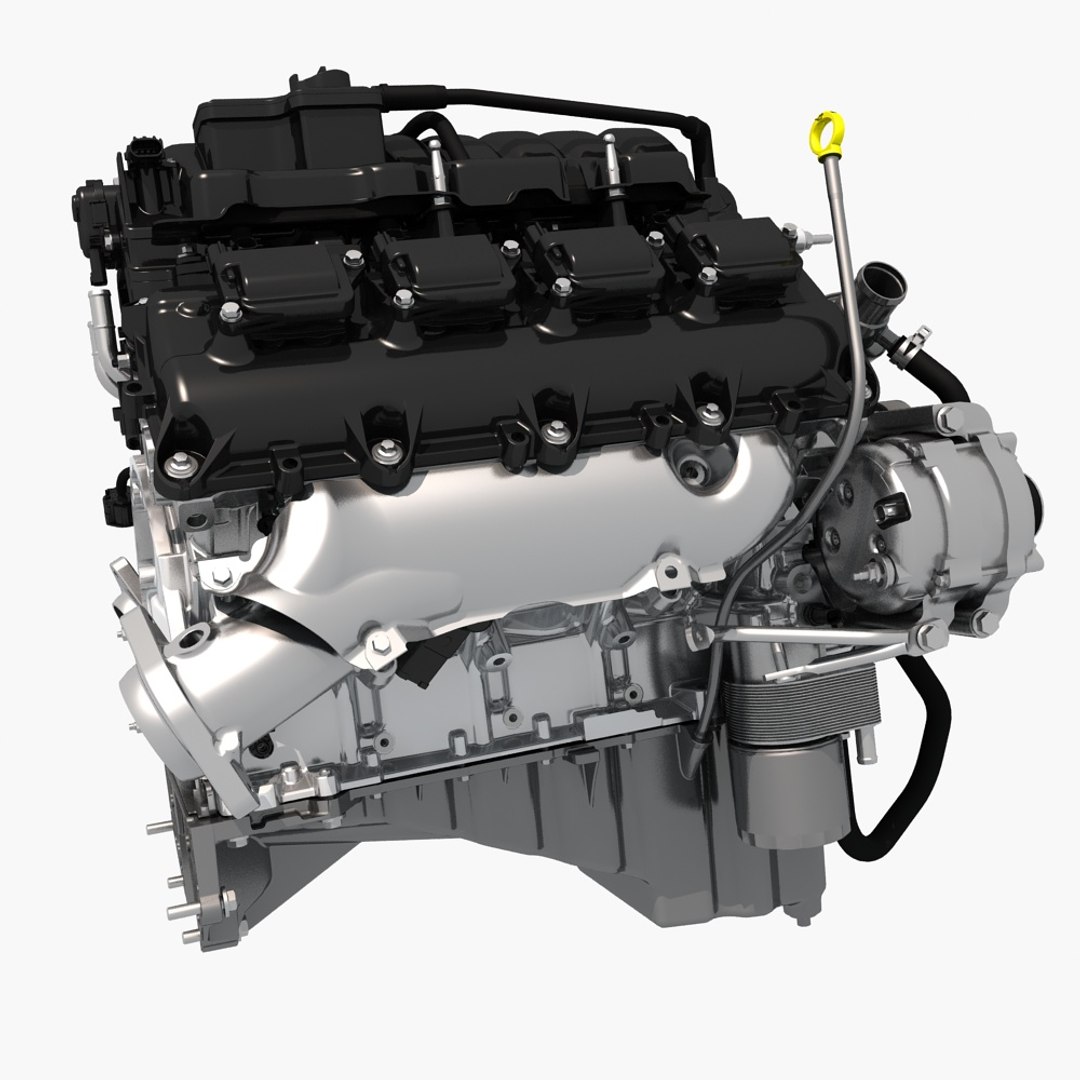 Turbo Engine 3d Model