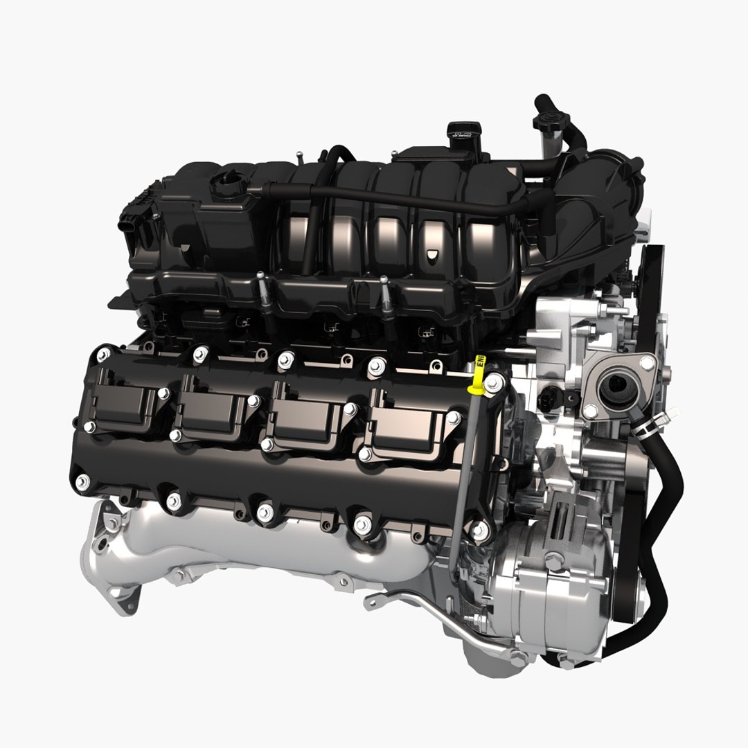 Turbo Engine 3d Model