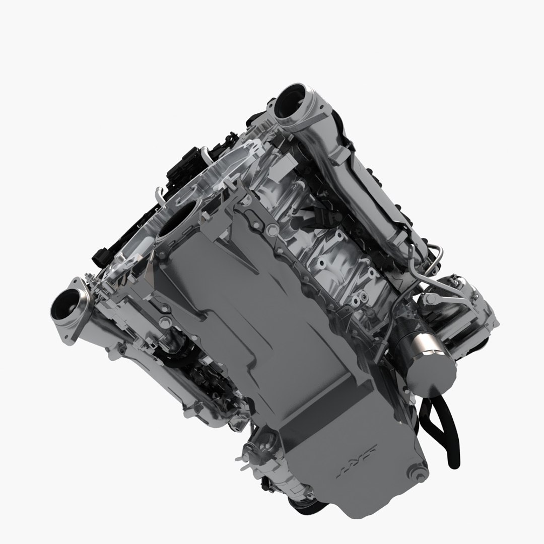 Turbo Engine 3d Model