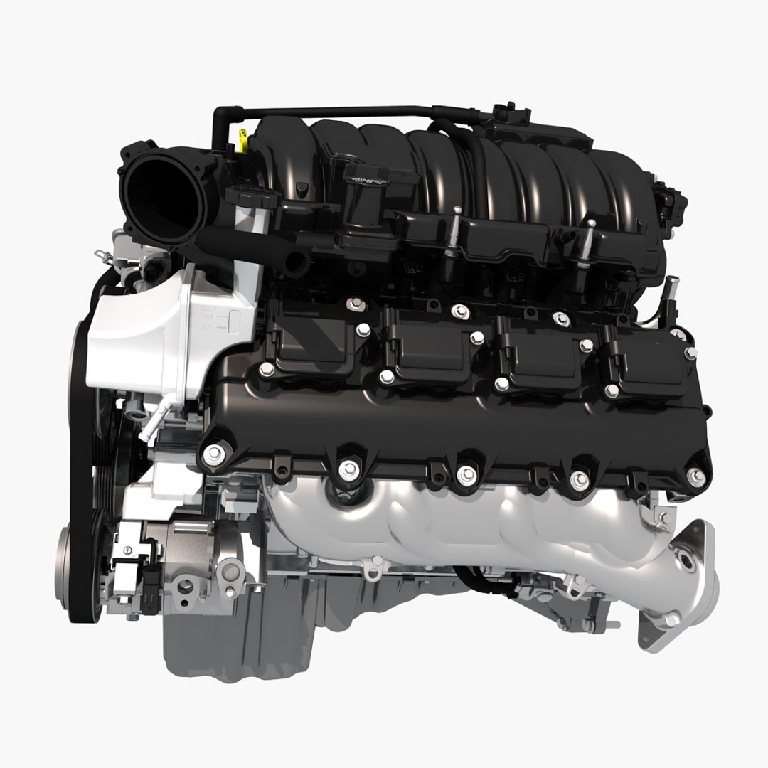 Turbo Engine 3d Model