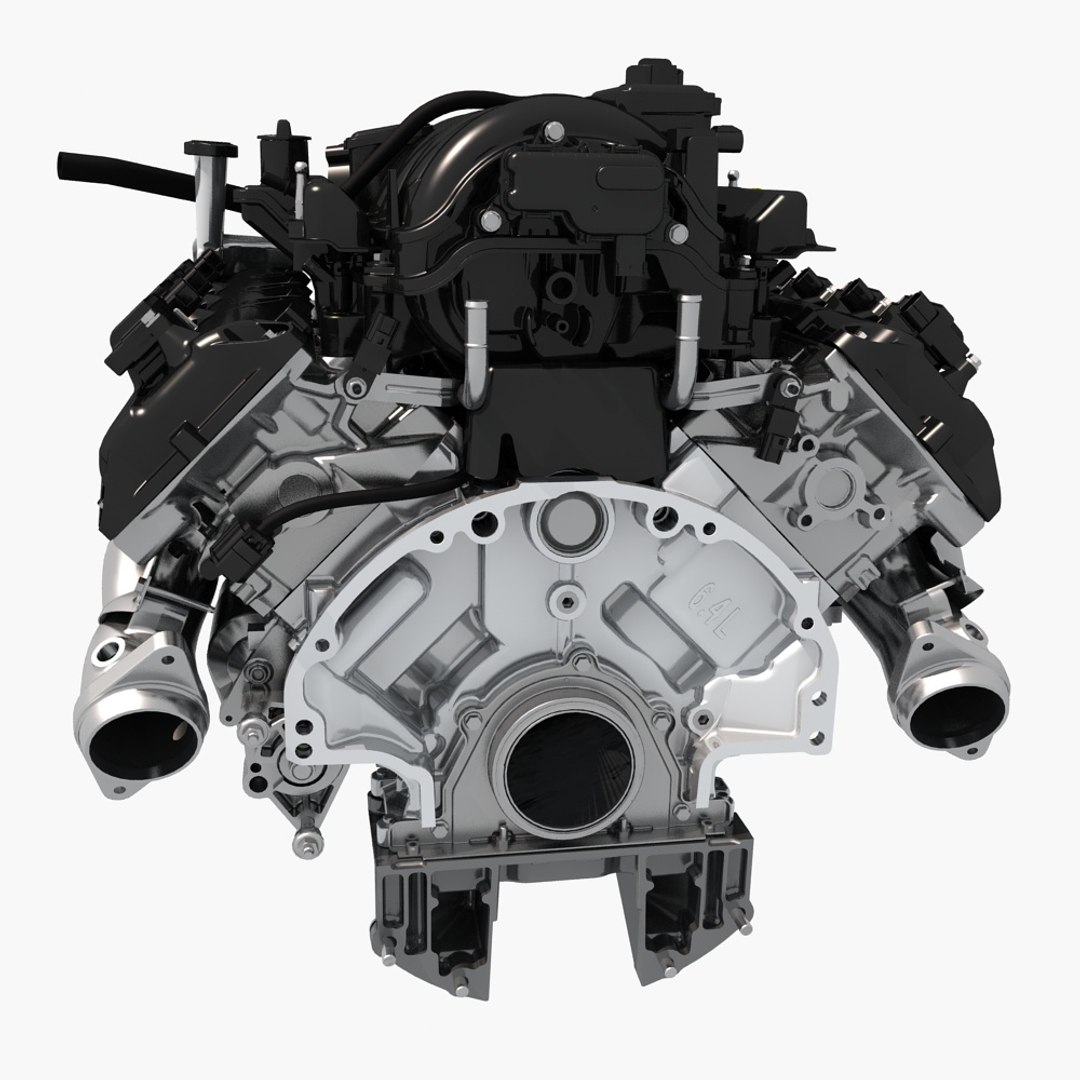 Turbo Engine 3d Model