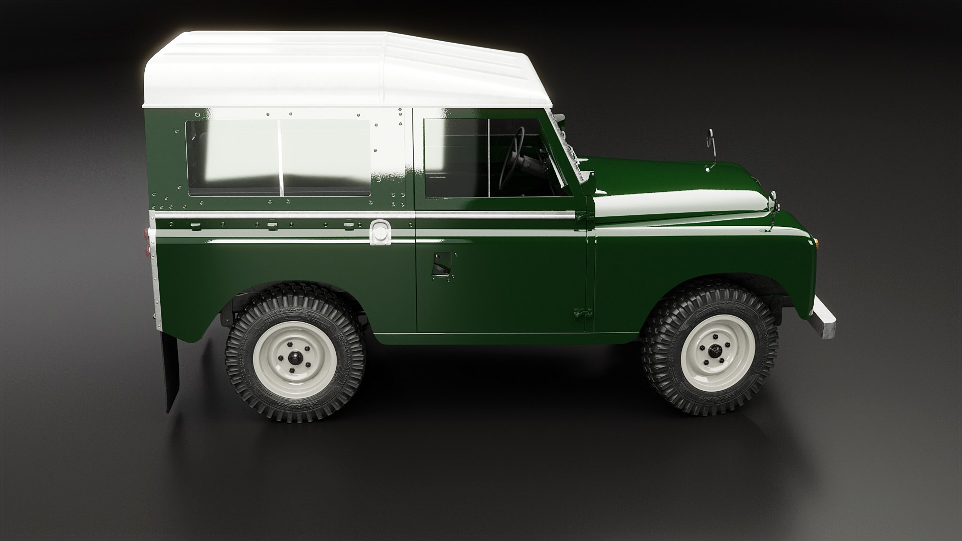 3D Land Rover Series II - TurboSquid 2180281