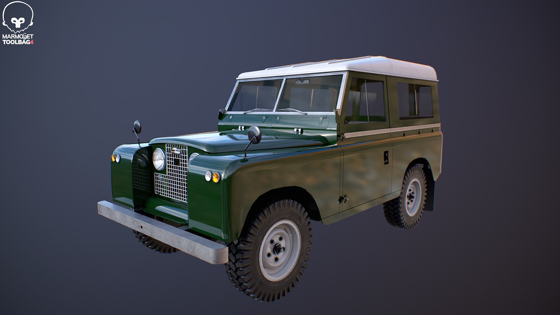 3D Land Rover Series II - TurboSquid 2180281