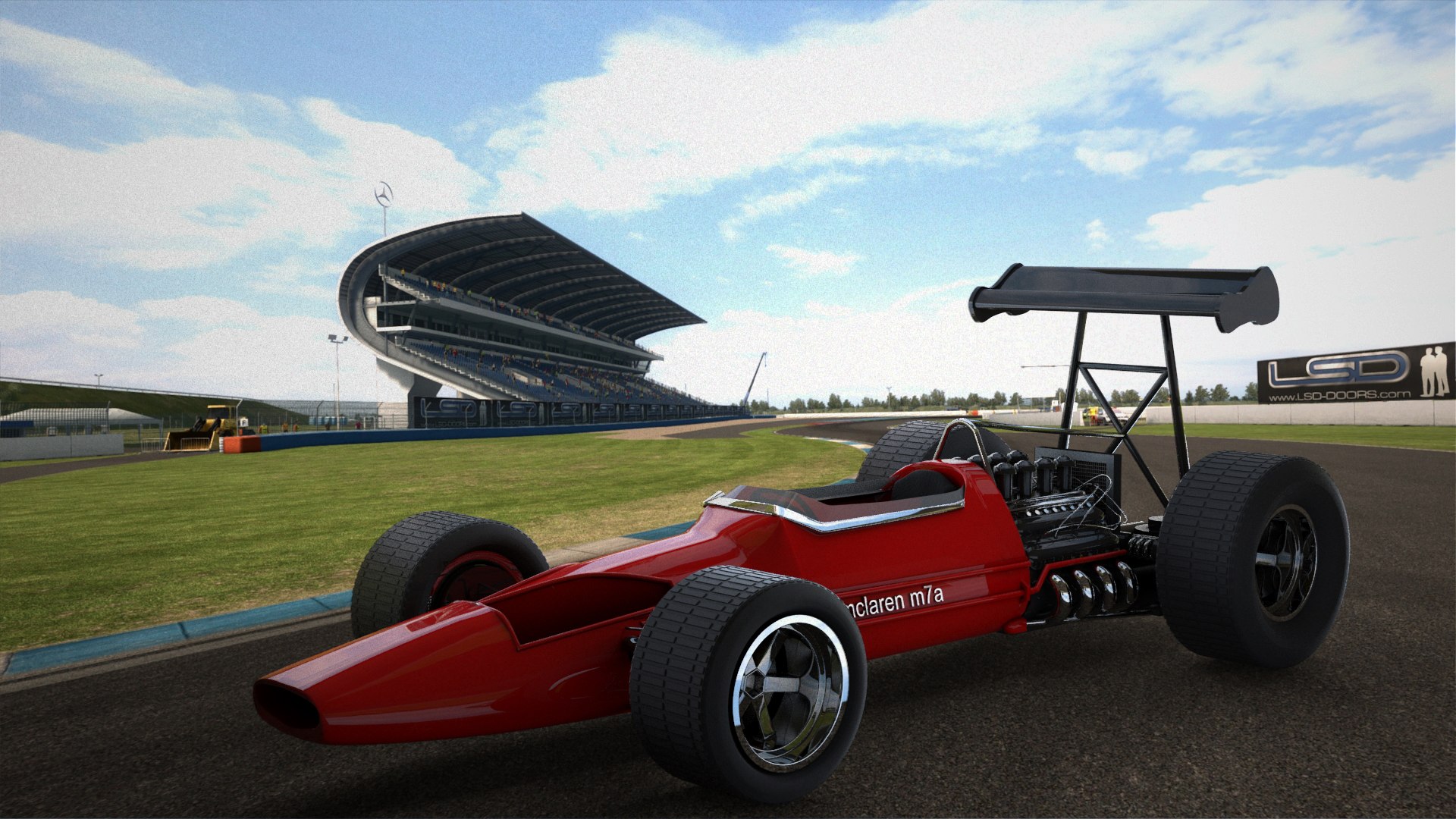 3d Mclaren M7a Model