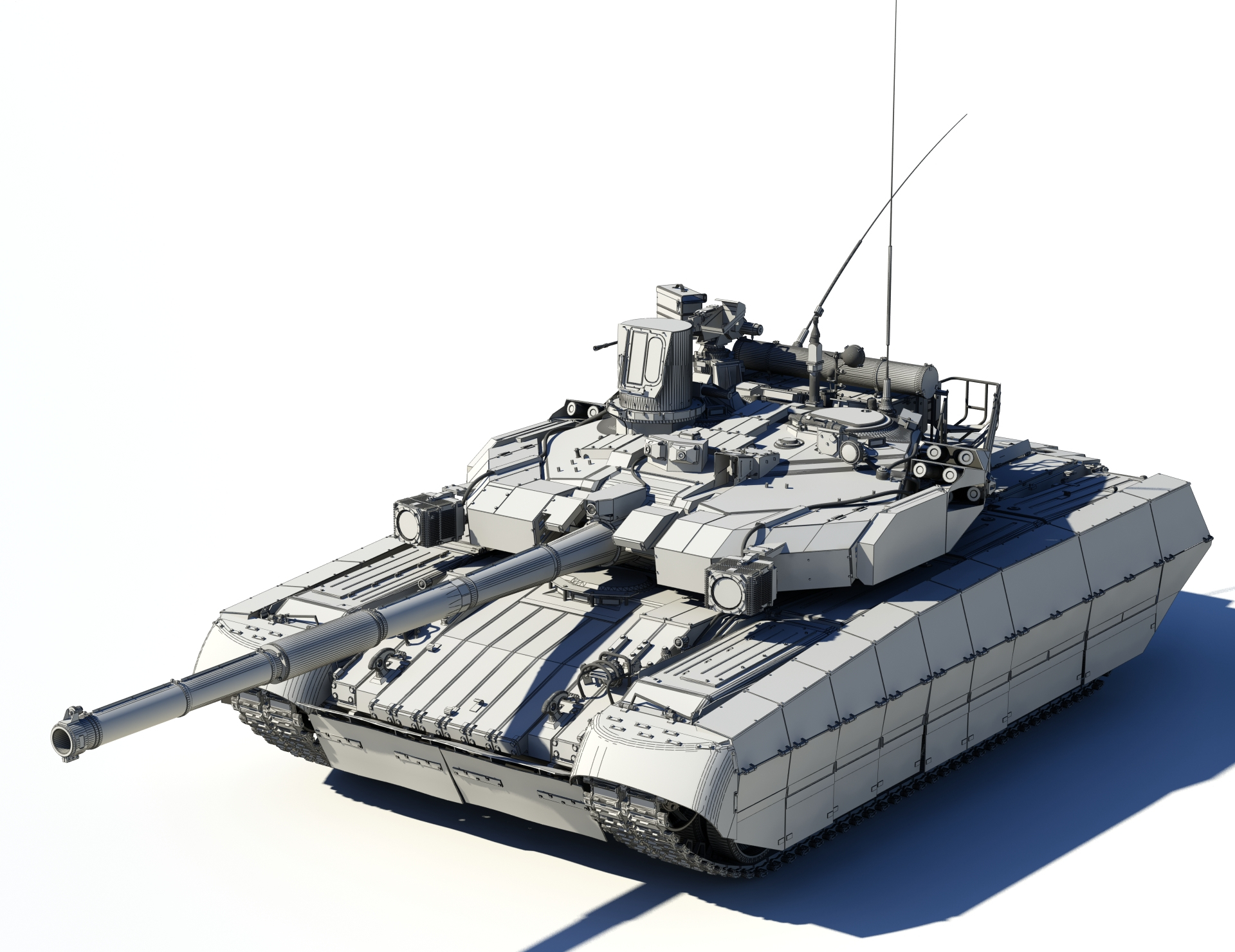 modelo 3d T-84BM Oplot-M - TurboSquid 1839056