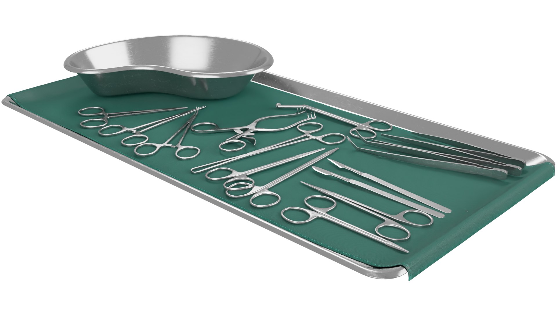 Surgical Tray 3D Model - TurboSquid 2348724