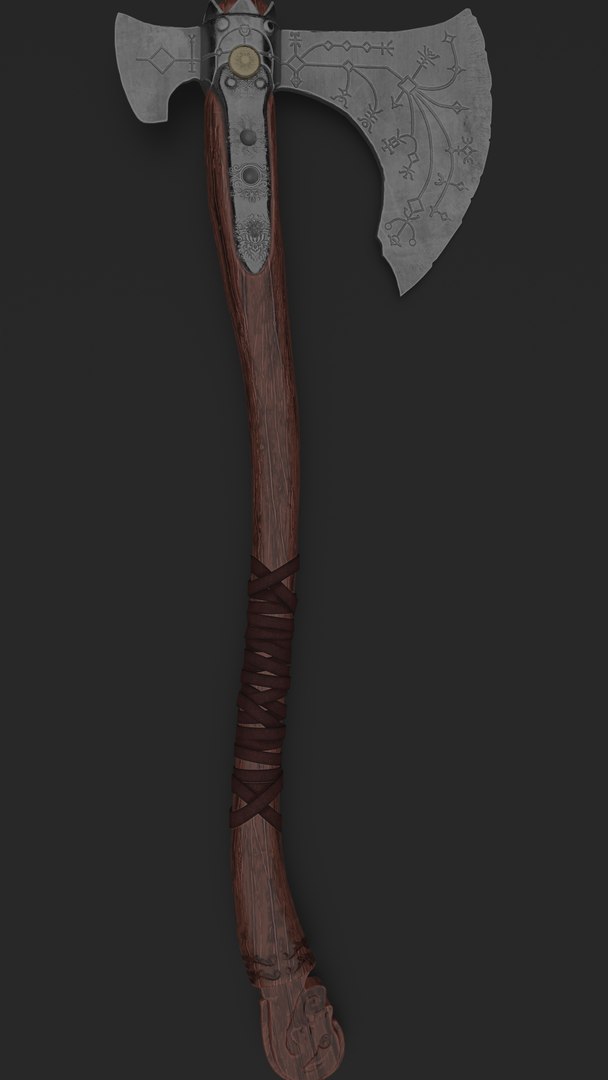 3D Leviathan Axe From God Of War - TurboSquid 2094012